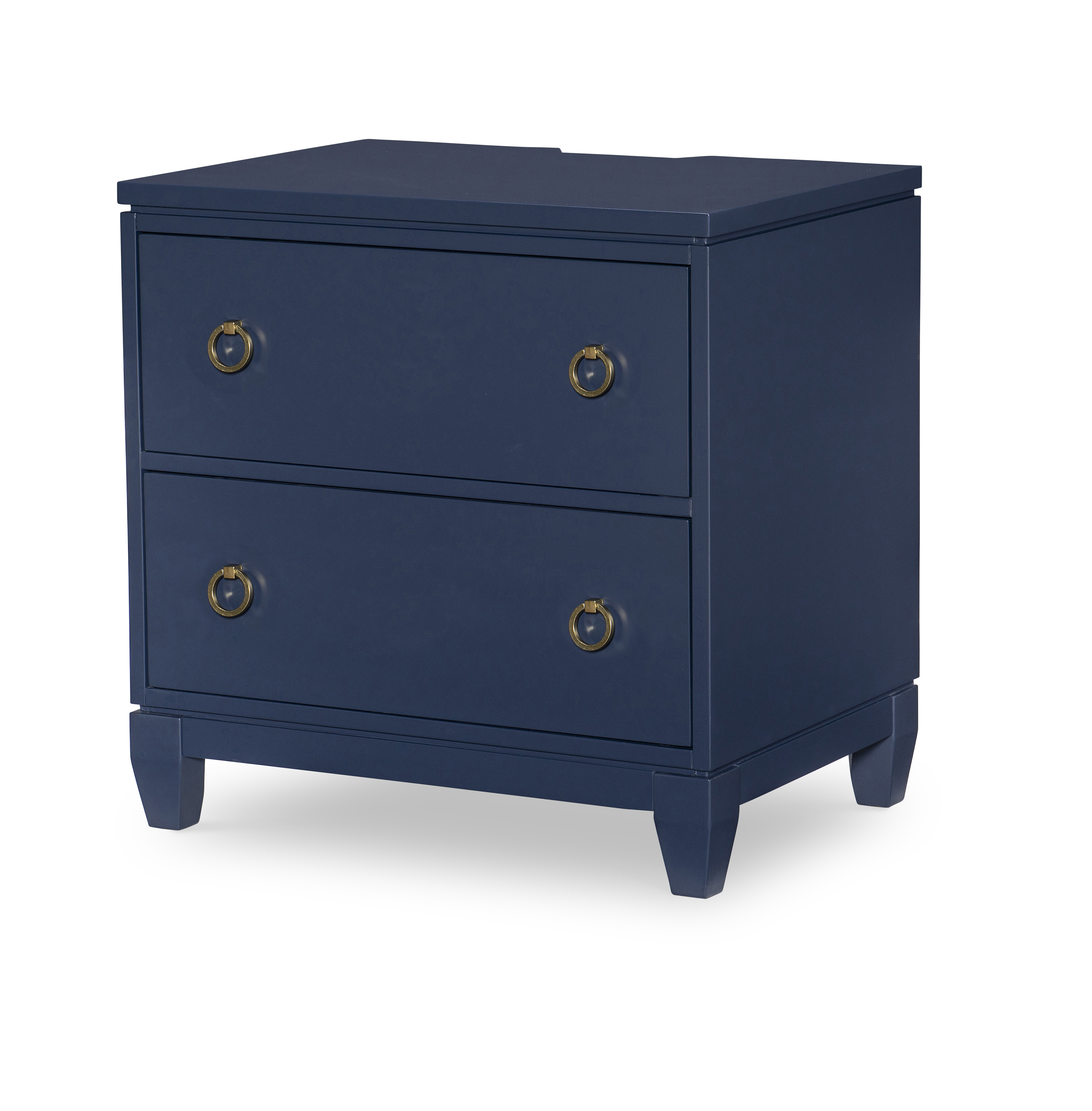 Legacy Classic Summerland 322125837 Contemporary 2 Drawer Nightstand with USB Ports and Outlets Baer s Furniture Nightstands