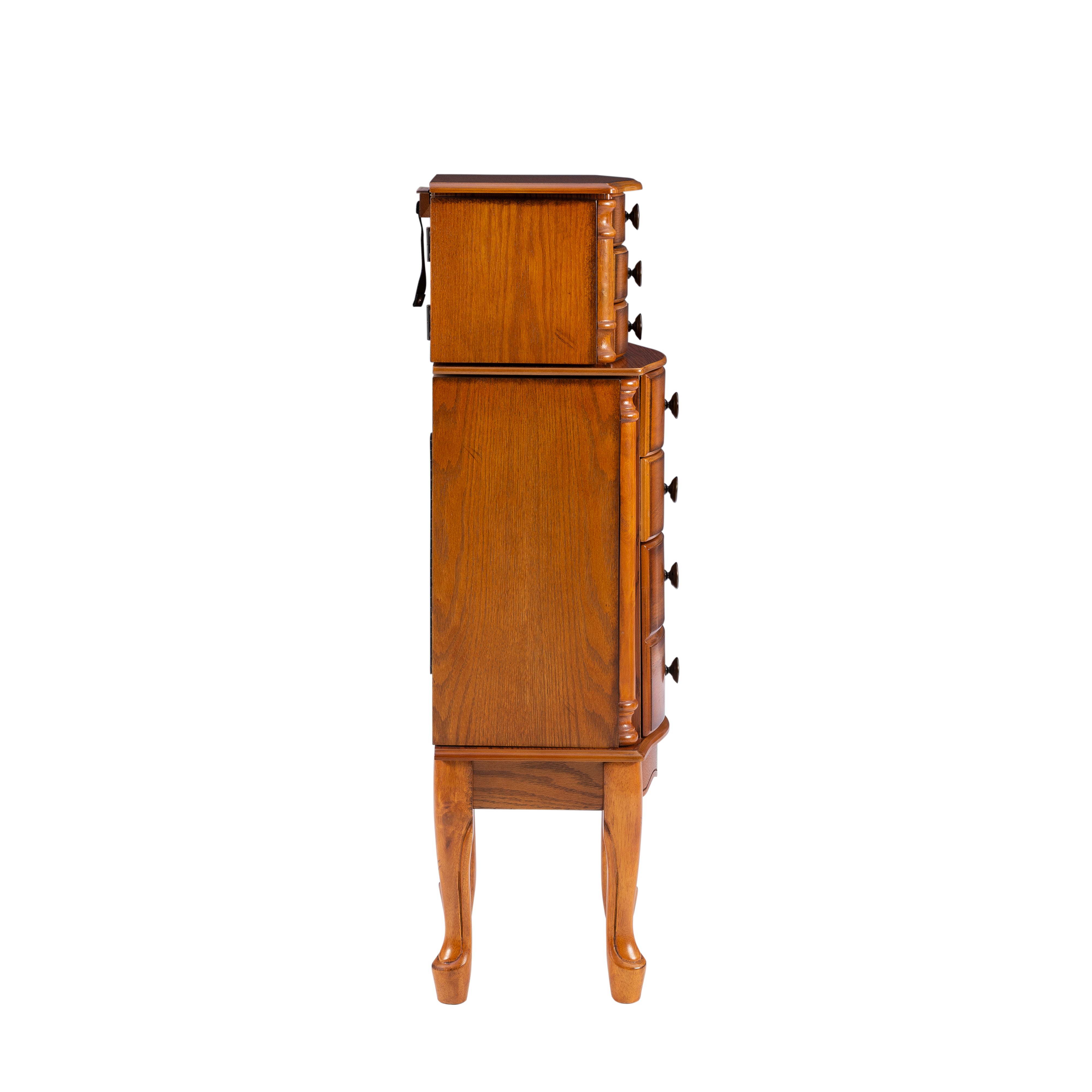 Woodland Oak Jewelry Armoire
