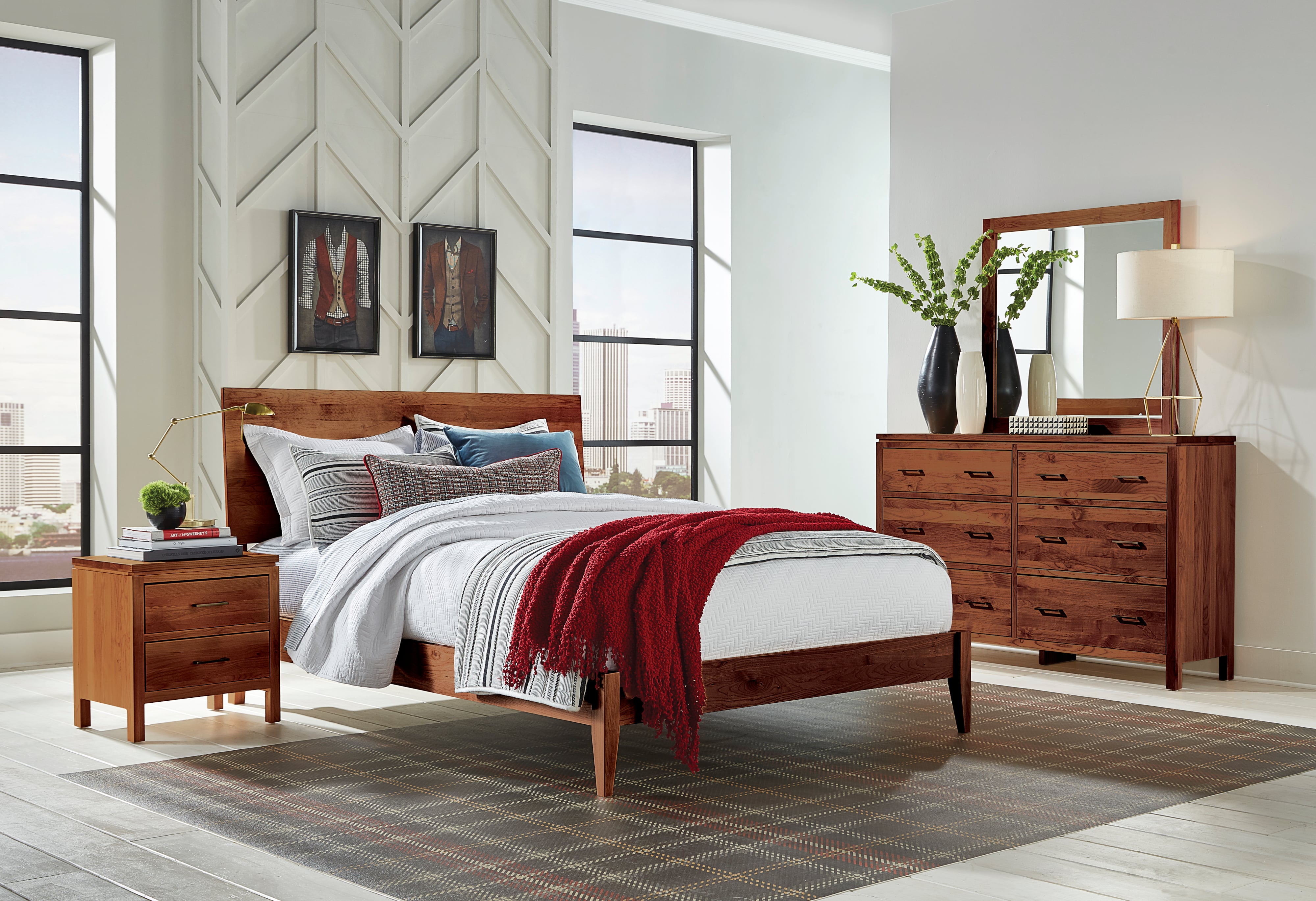 Archbold Furniture 2 West 63061 C A 6 Drawer Dresser with 2 Blanket Drawers Belfort Furniture Dressers