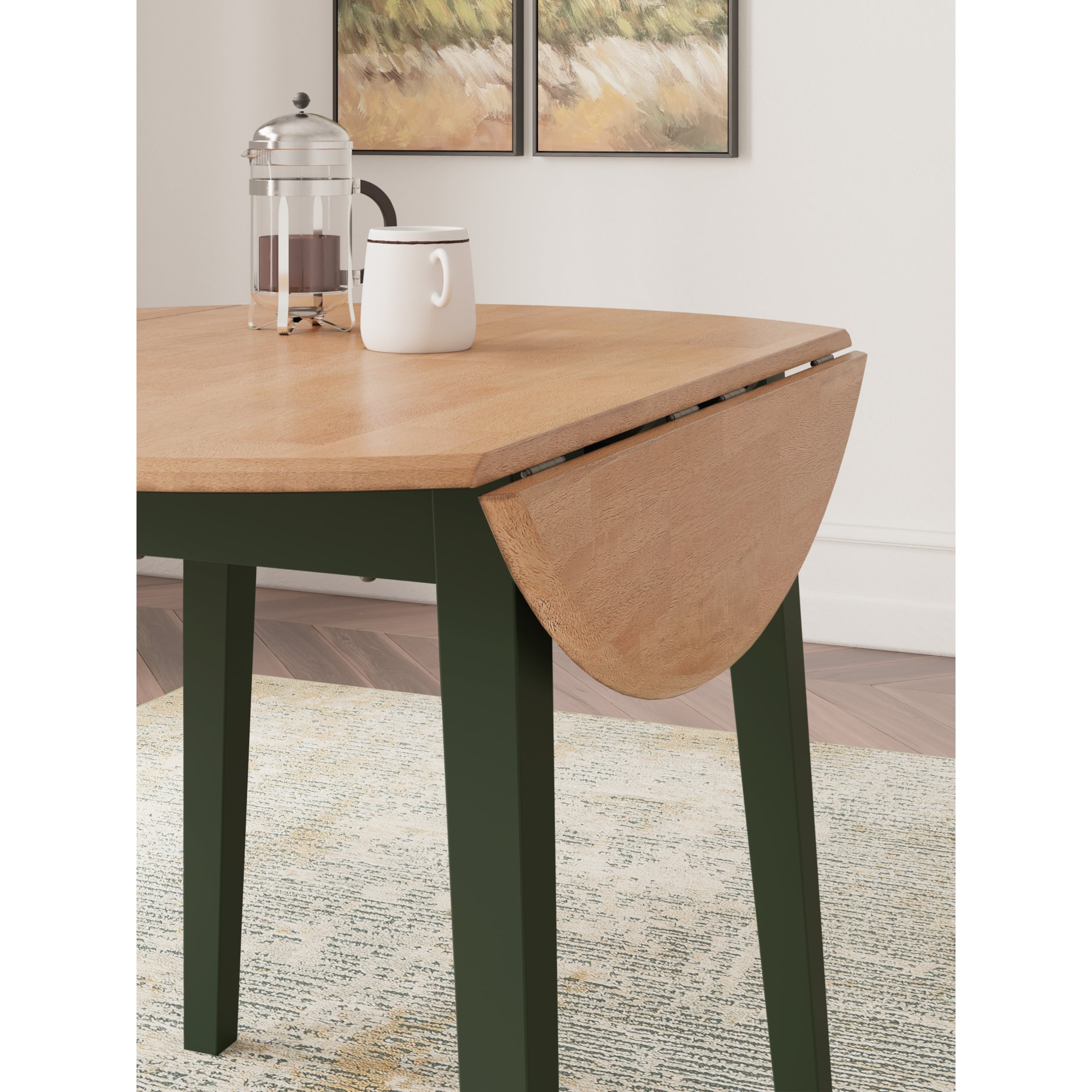 Signature Design By Ashley Gesthaven D401d4 3 Piece Casual Dining Set
