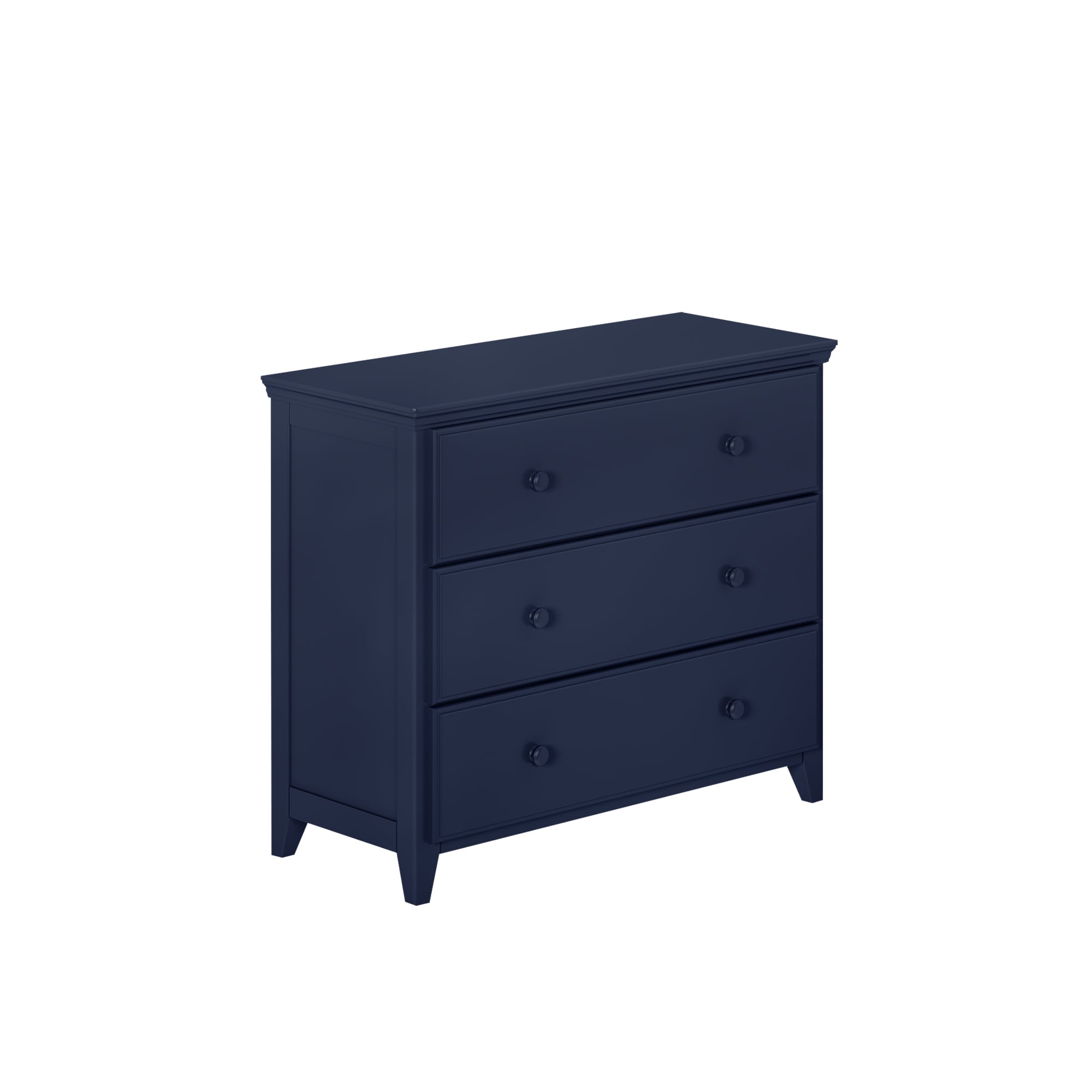 Jackpot Kids Storage Solutions 714230 131 3 Drawer Dresser in Blue Wayside Furniture Mattress Dressers