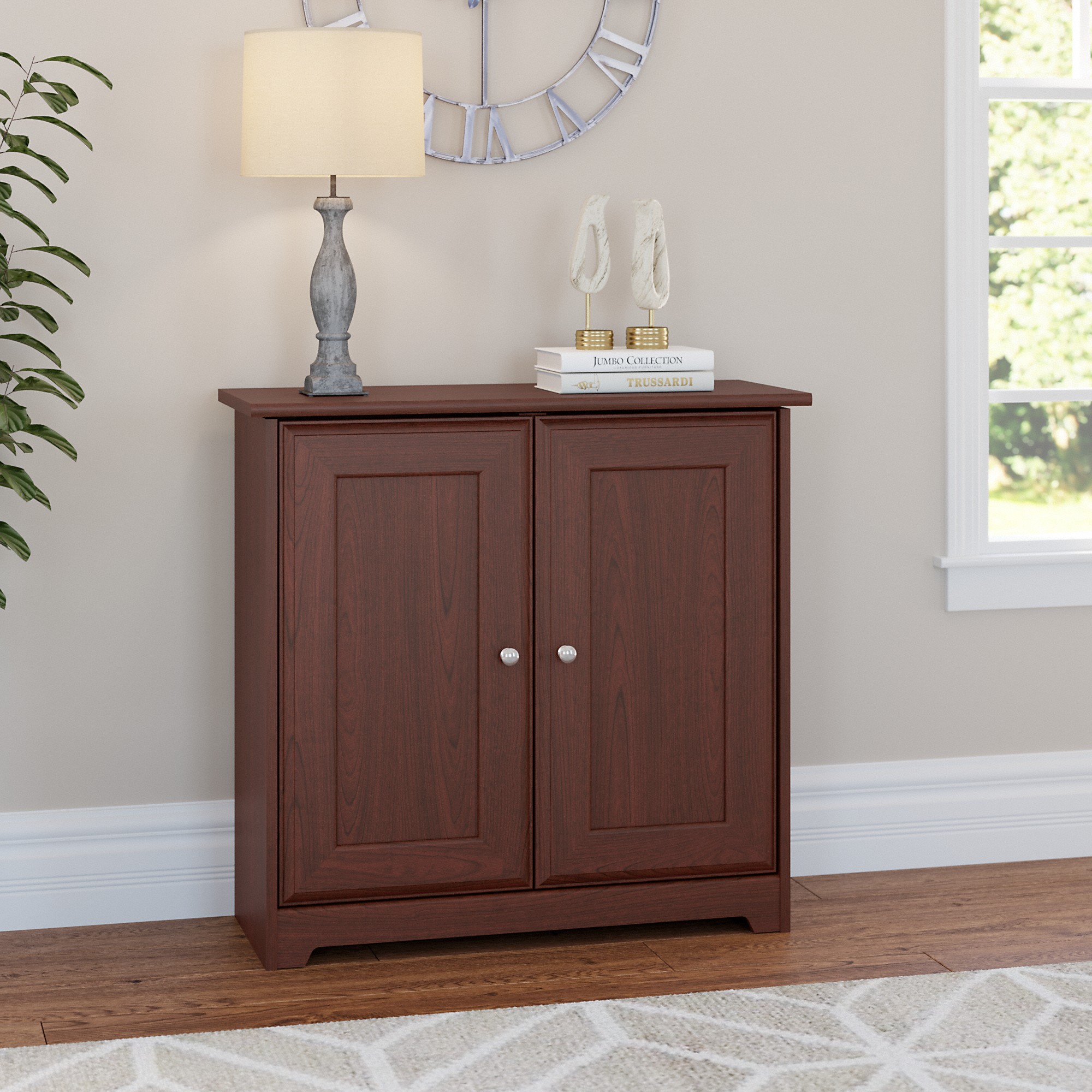 Bush small storage cabinet with doors store