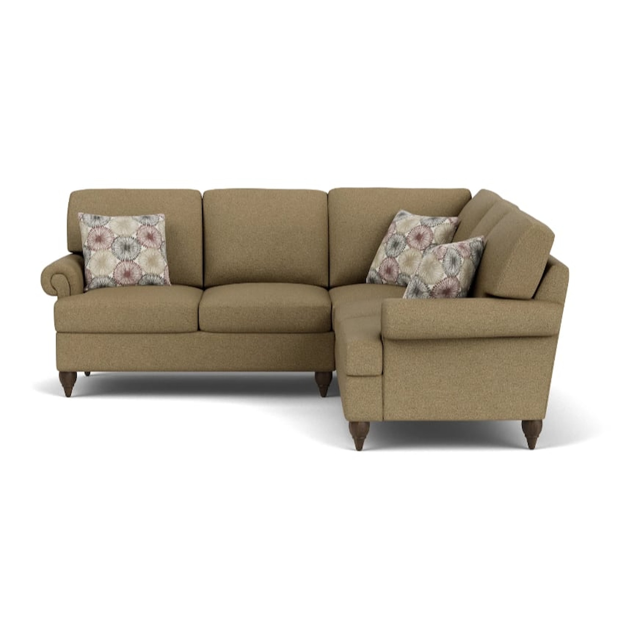 Flexsteel Moxy 5018-33x1+5018-28x1 634-72 Contemporary Sectional Sofa ... Flexsteel Moxy 5018-33x1+5018-28x1 634-72 Contemporary Sectional Sofa ...