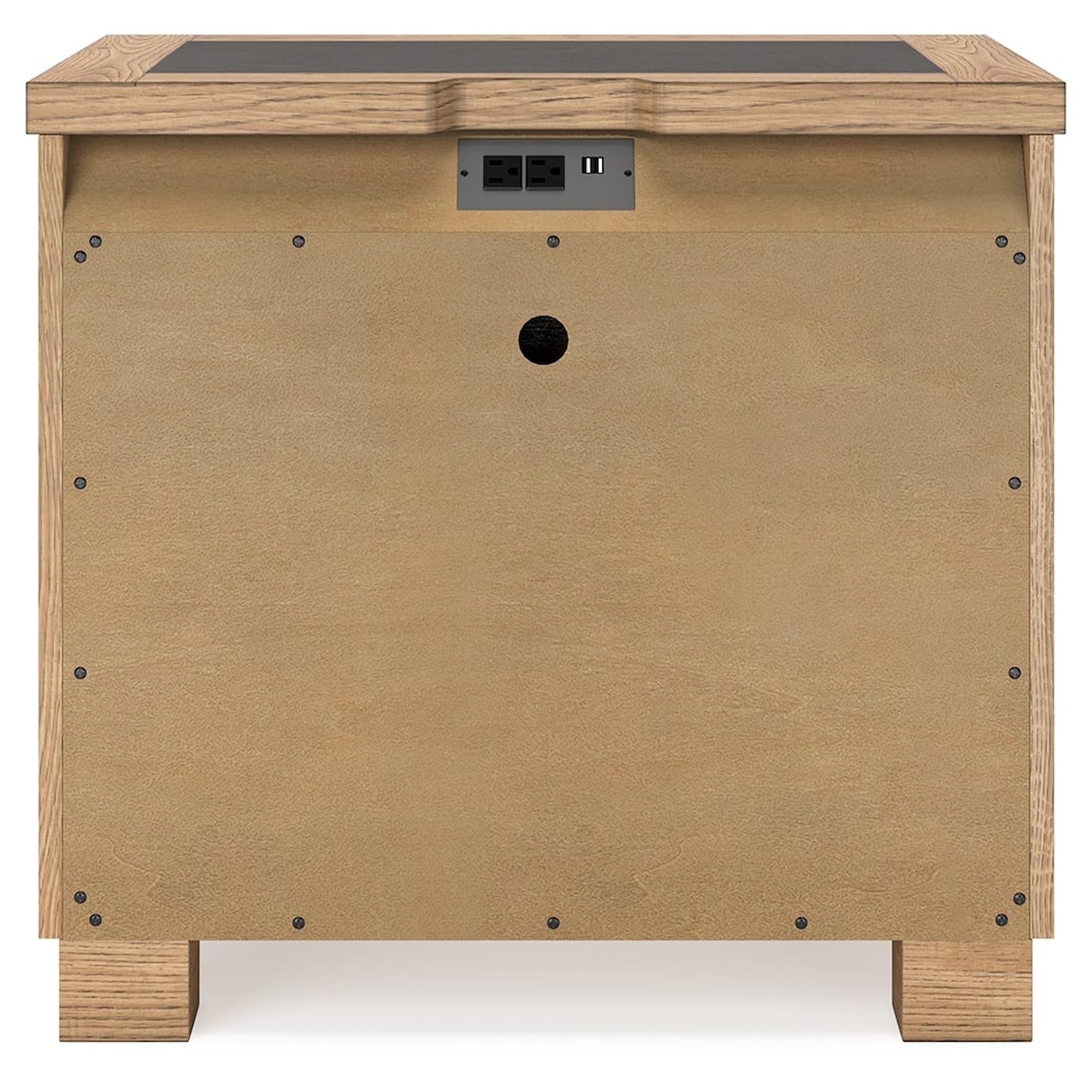 Signature Design by Ashley Galliden B841-92 2-Drawer Nightstand with ... Signature Design by Ashley Galliden B841-92 2-Drawer Nightstand with ...