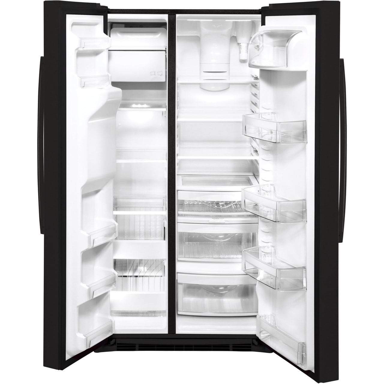 GE Appliances GSS25IGNBB GE R 25.1 Cu. Ft. Side By Side Refrigerator Westrich Furniture Appliances Refrigerator