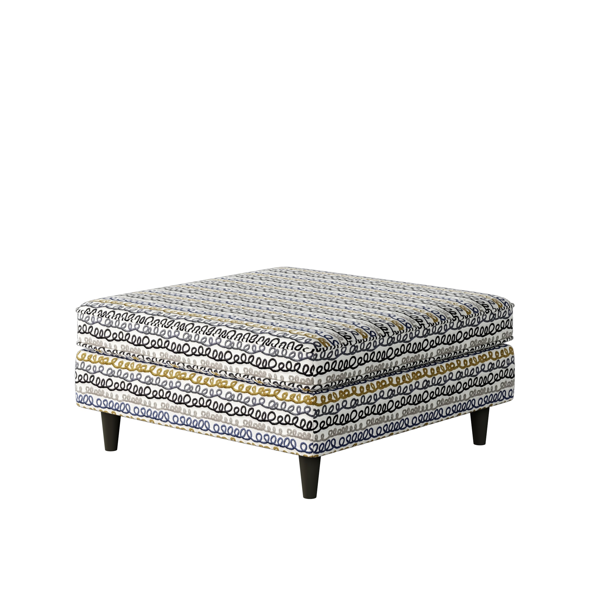 Fusion Furniture Grab A Seat 170 C Mid Century Modern Square Cocktail