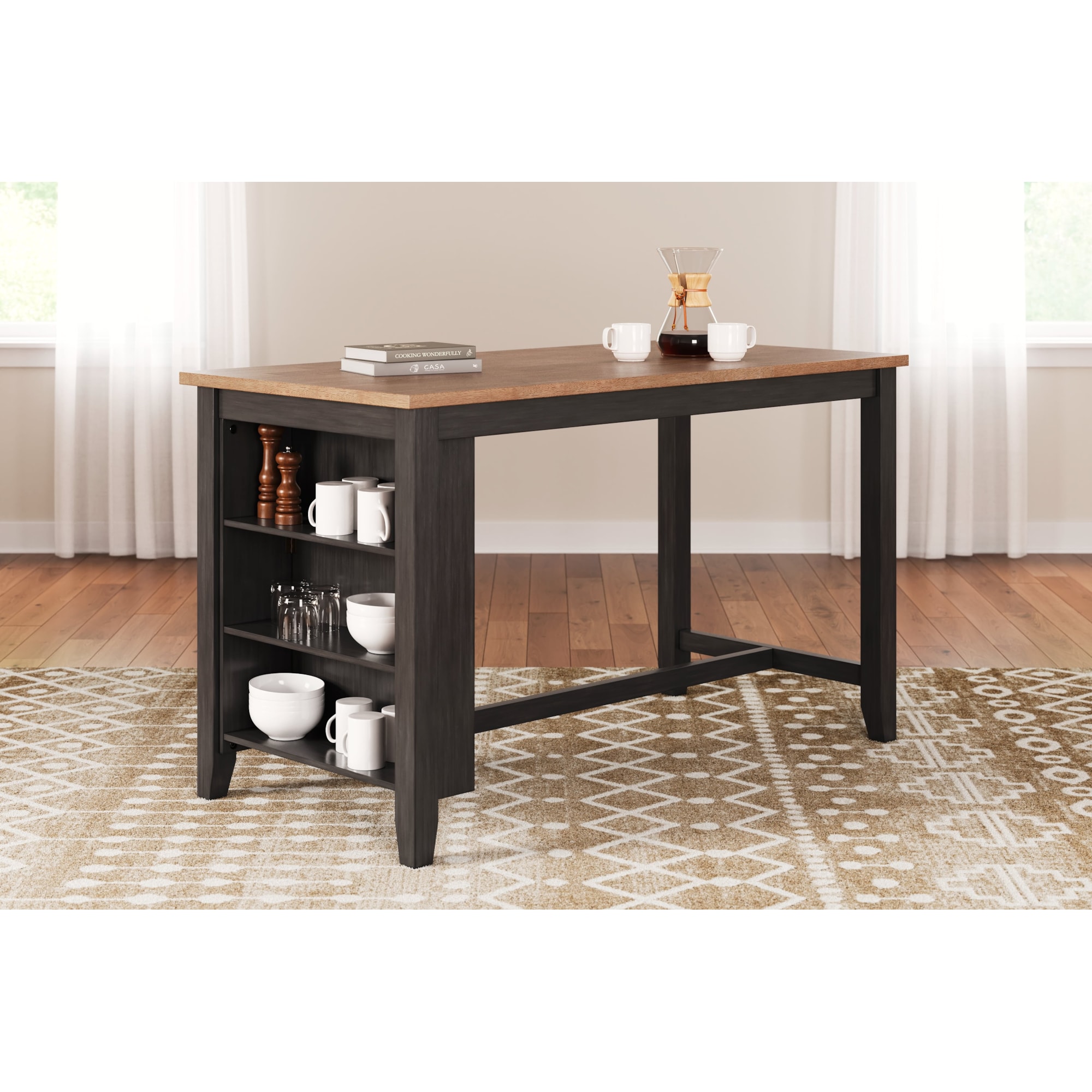 Signature Design By Ashley Gesthaven D396d3 3 Piece Casual Counter
