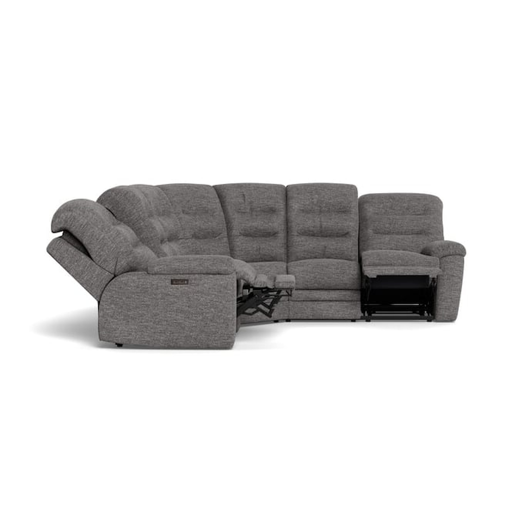 Palliser Keiran 41500 L2l39x10l1 Sanctuary Smoke Keiran Casual 4 Seat Power Recliner