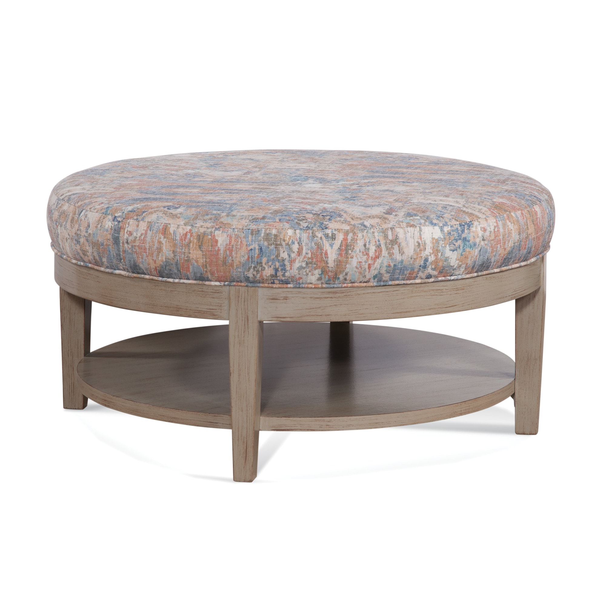 Braxton Culler Midtown 529 009 Contemporary Round Cocktail Ottoman