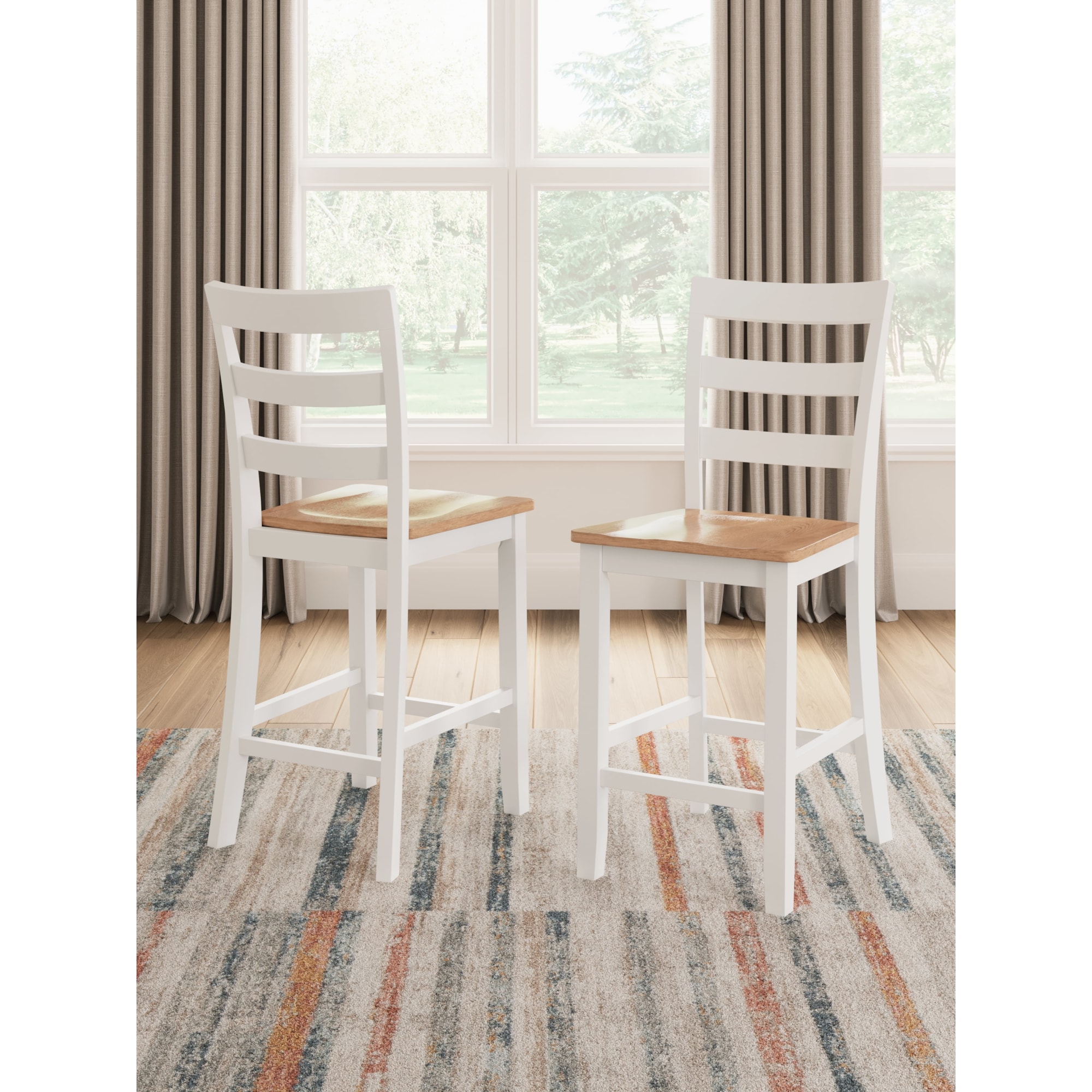 Signature Design By Ashley Gesthaven D398d3 3 Piece Casual Counter