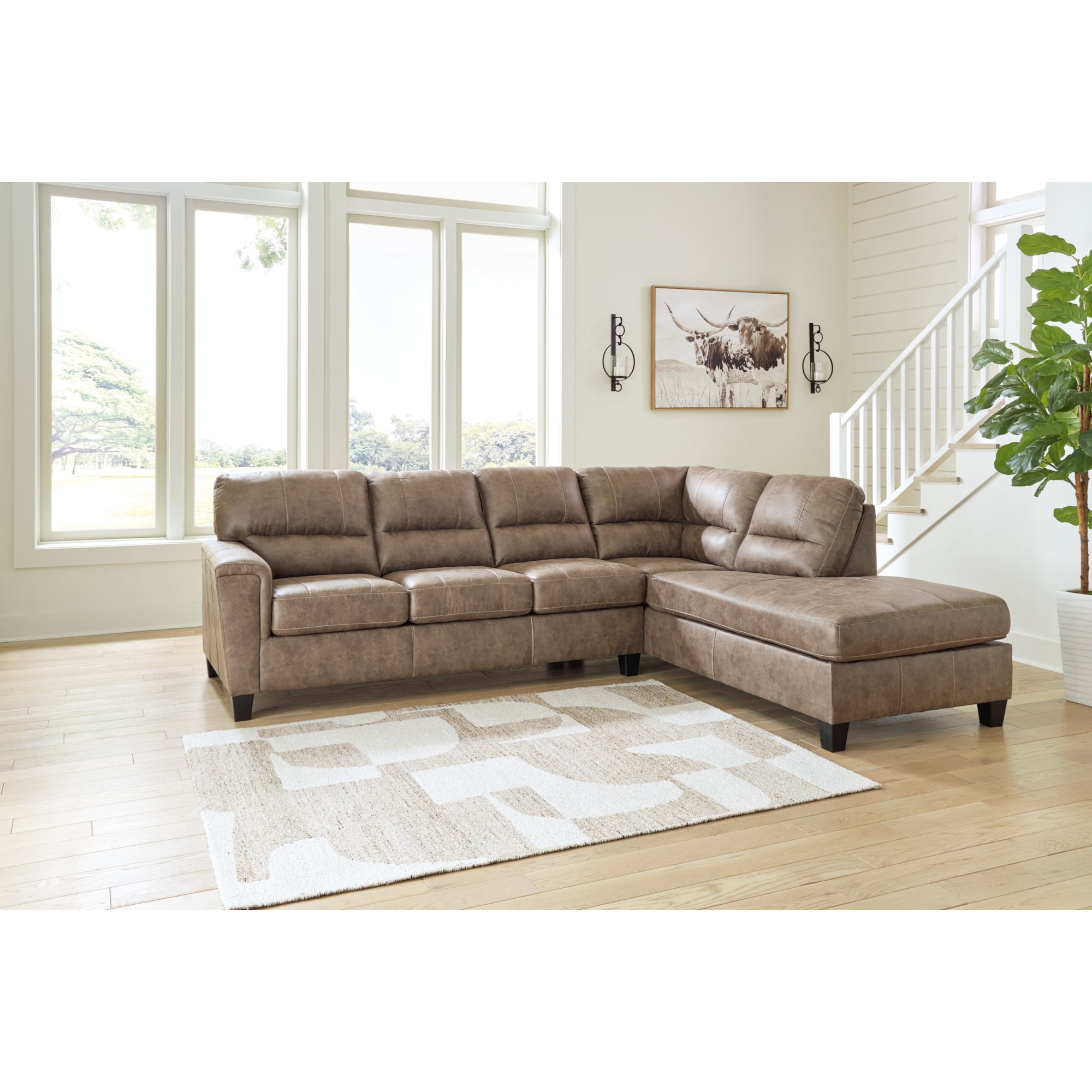 Signature Design By Ashley Navi 94004s2 2 Piece Sectional Value City