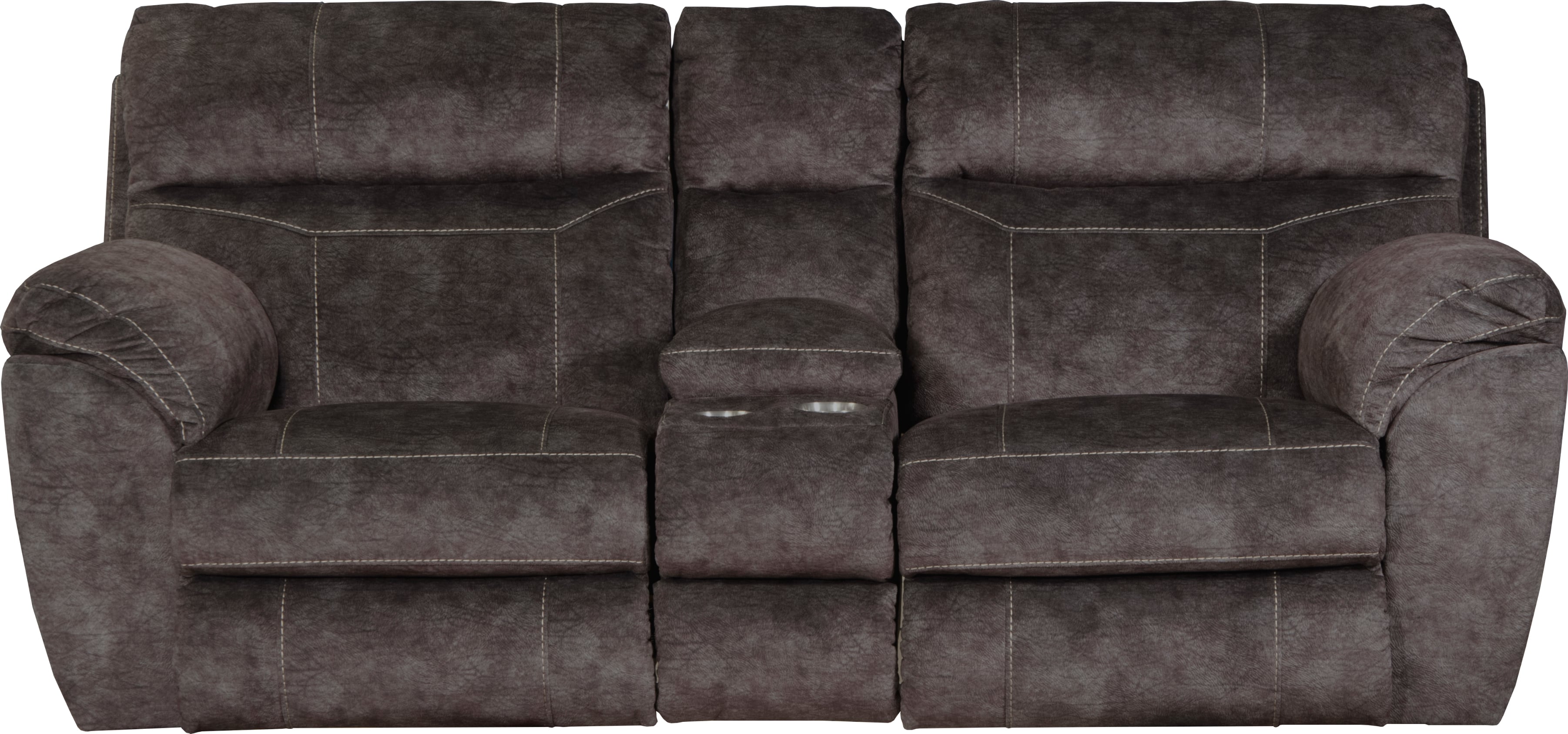 Catnapper power reclining loveseat with console store