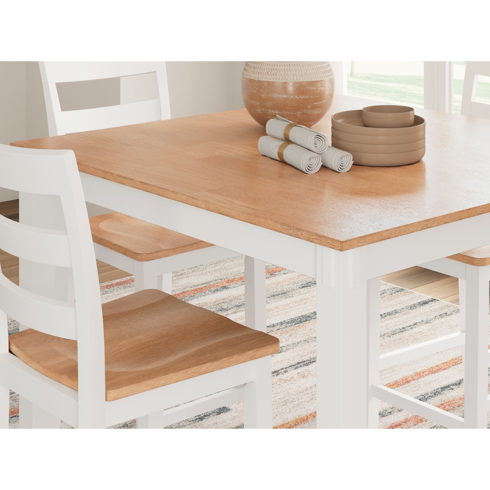 Signature Design By Ashley Gesthaven D398 223 5 Piece Casual Counter