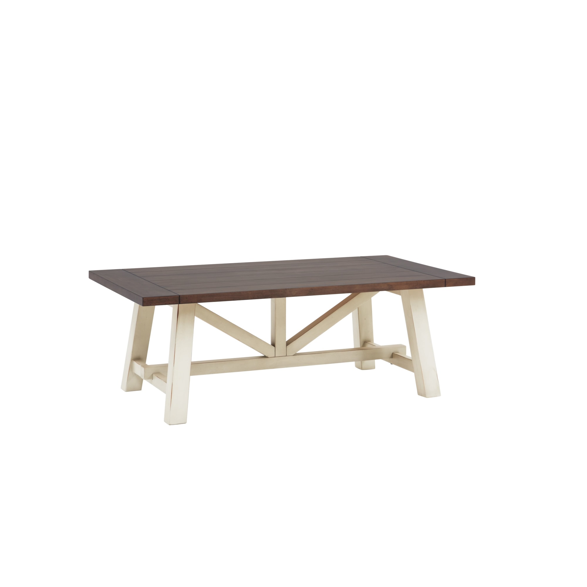 Aspenhome Pinebrook I629-9100-PRW Farmhouse Cocktail Table with Trestle ... Aspenhome Pinebrook I629-9100-PRW Farmhouse Cocktail Table with Trestle ...