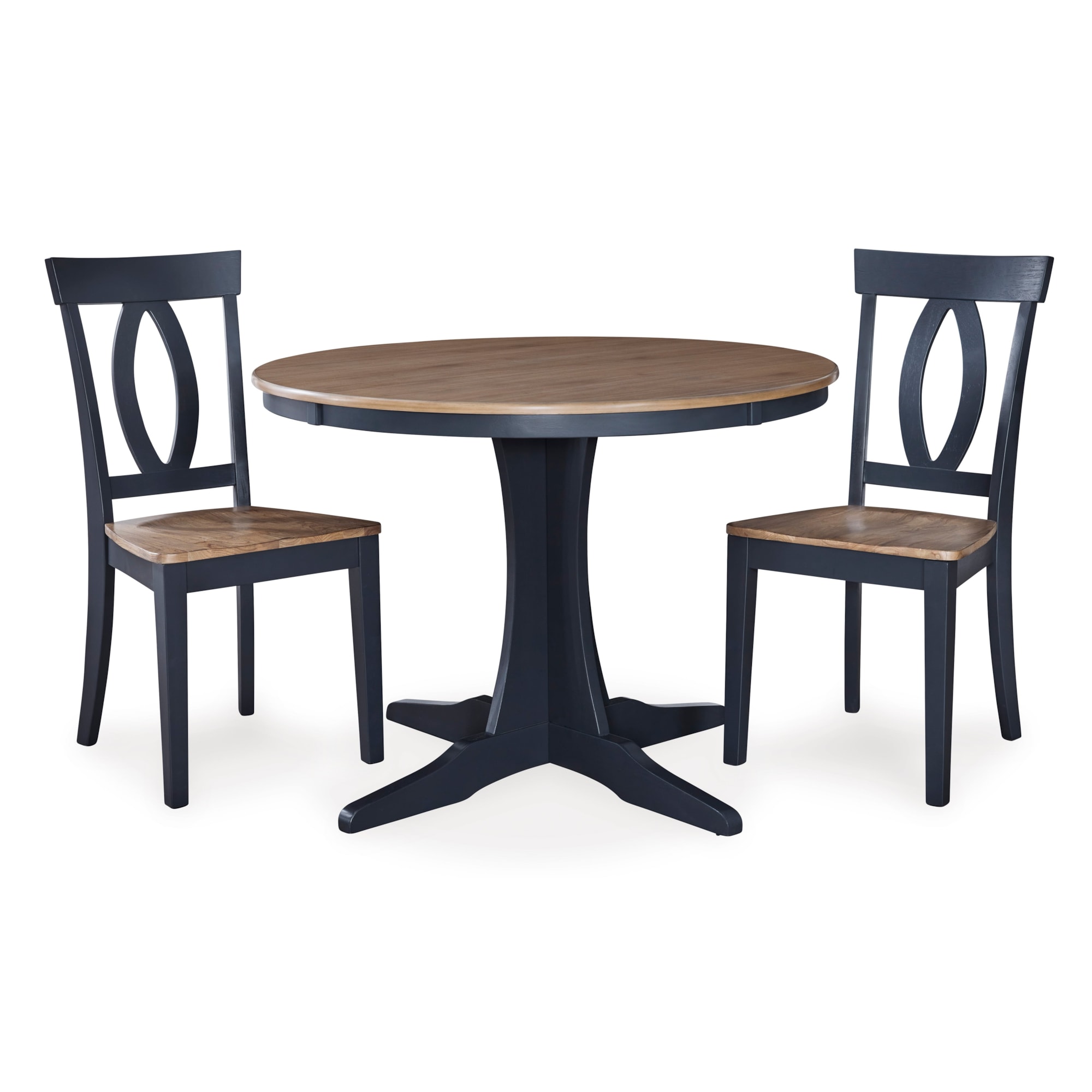 Signature Design by Ashley Landocken D502-15x1+D502-01x2 3-Piece Dining ... Signature Design by Ashley Landocken D502-15x1+D502-01x2 3-Piece Dining ...
