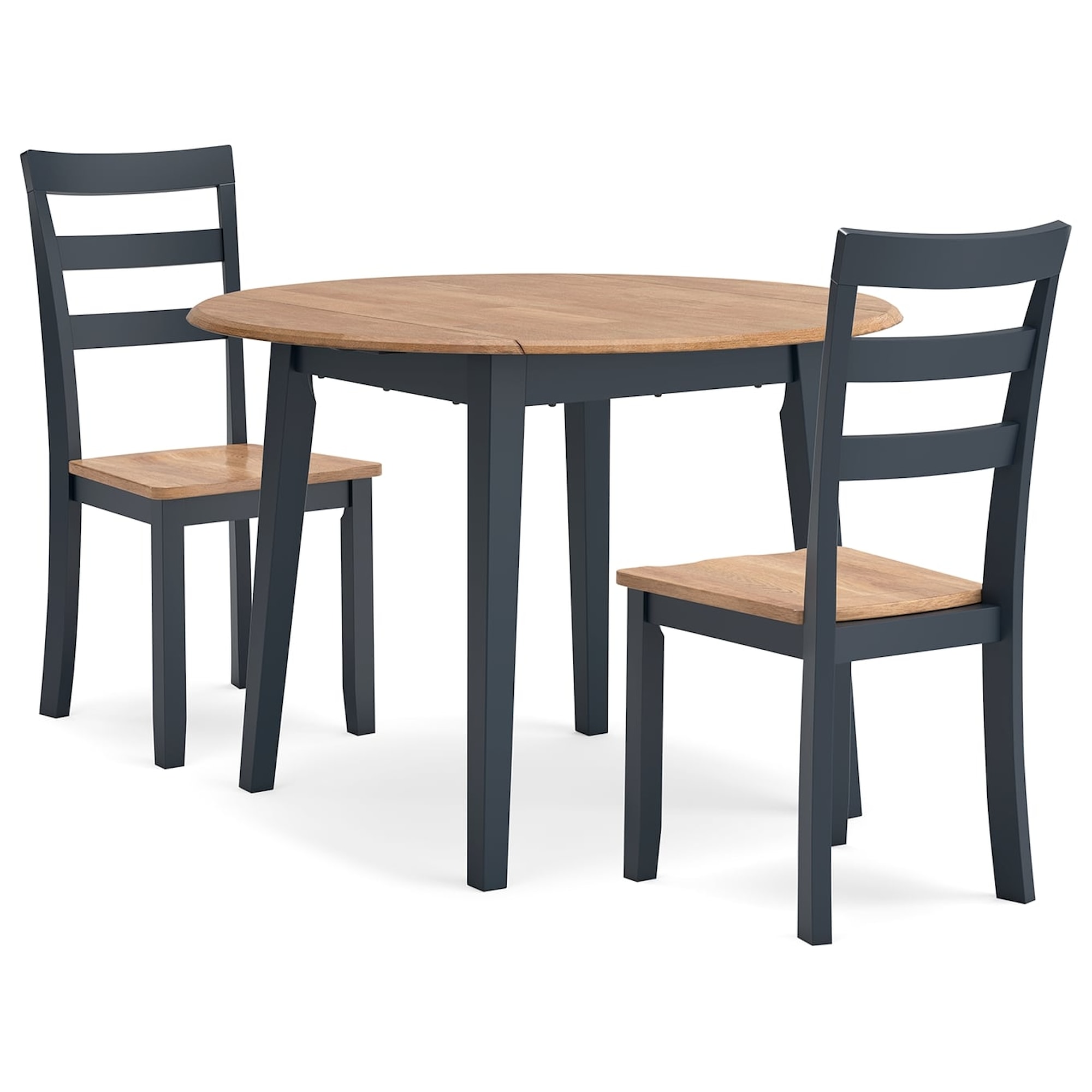 Signature Design by Ashley Gesthaven D399D4 3-Piece Casual Dining Set ... Signature Design by Ashley Gesthaven D399D4 3-Piece Casual Dining Set ...