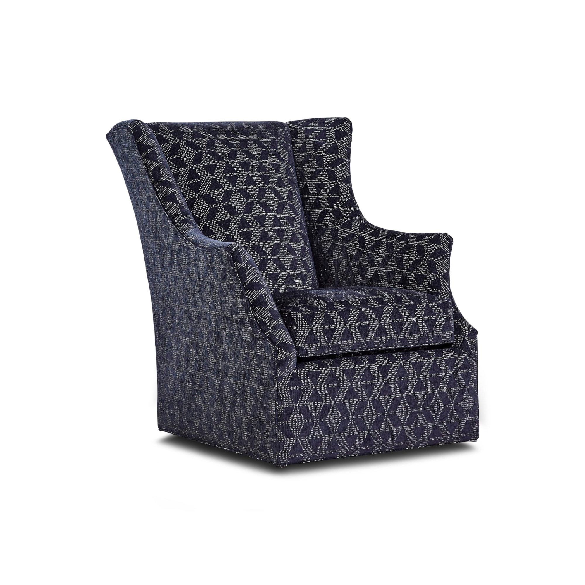 Huntington House Swivels/Swivel Gliders 7763-56 Swivel Chair with Wing ...