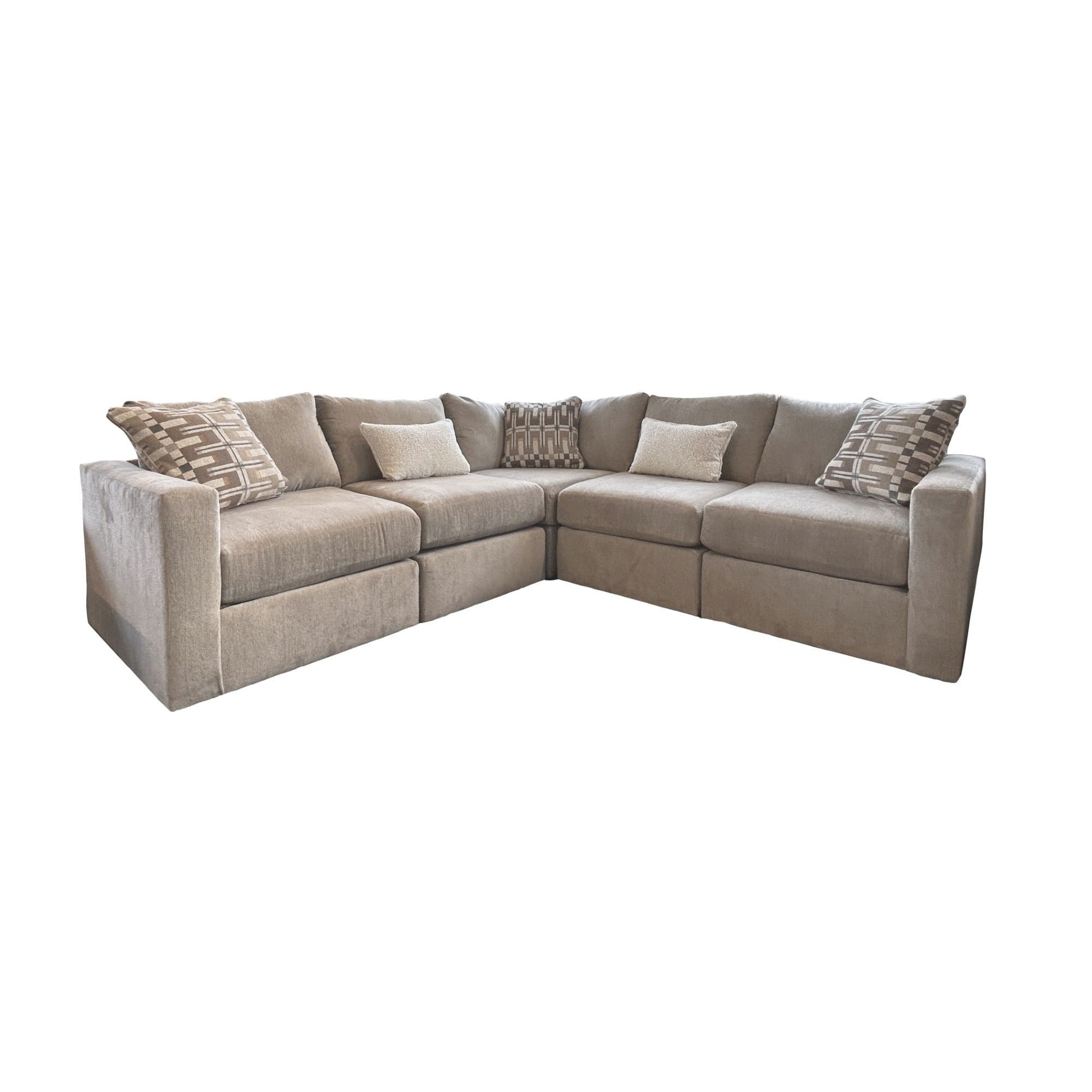 FUSI 3500 NOLTE PEBBLE 789204121 Sectional | Belfort Furniture ...