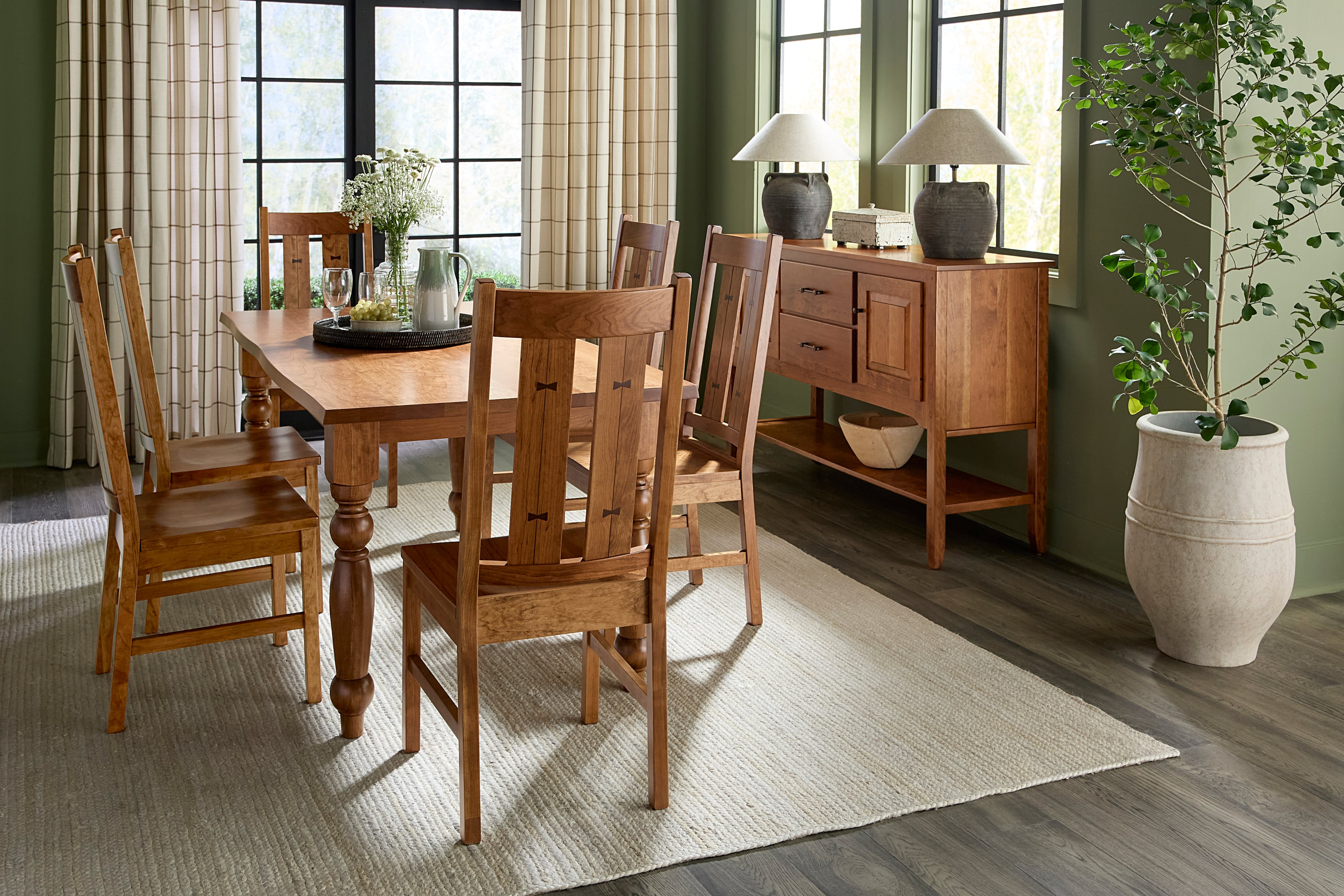 EDGAR BOB TIMBERLAKE Live Edge Dining Table
