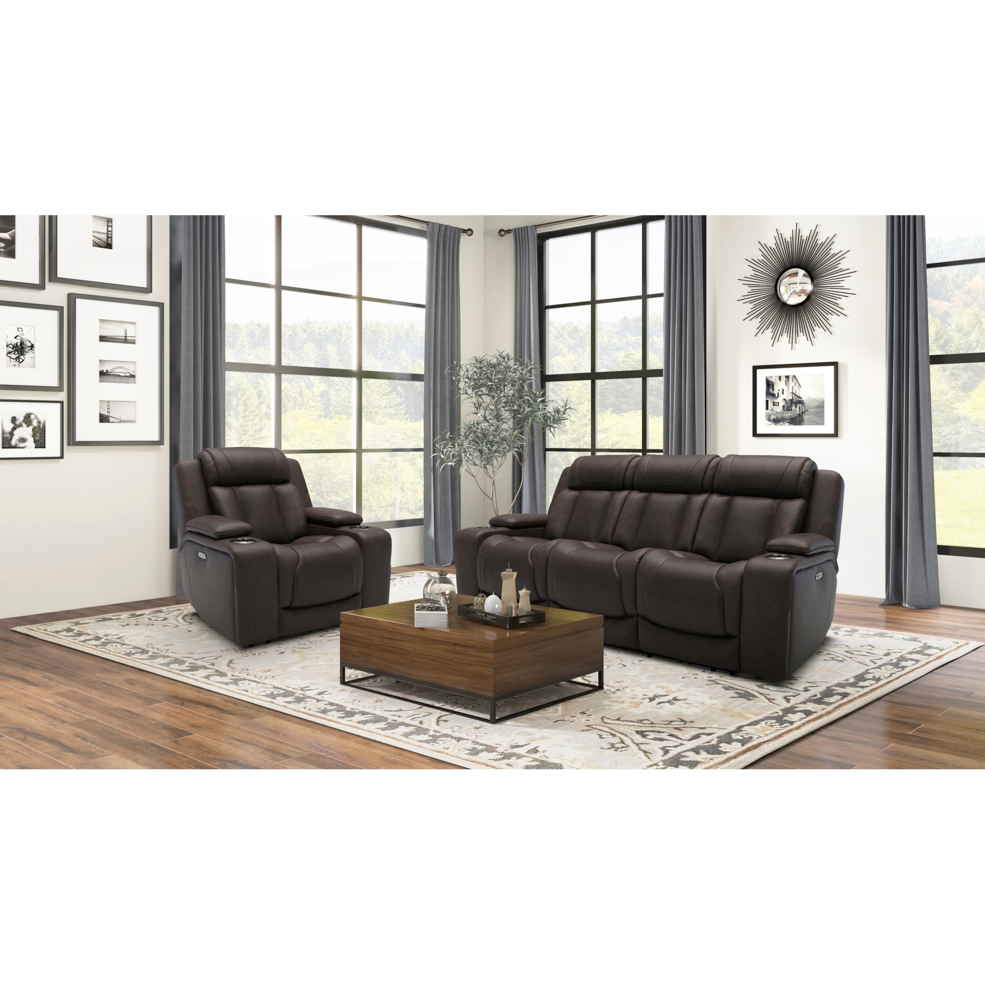 Warehouse M JET SET KM.6153 12343974 Leather Jet Set Zero Gravity Power ...