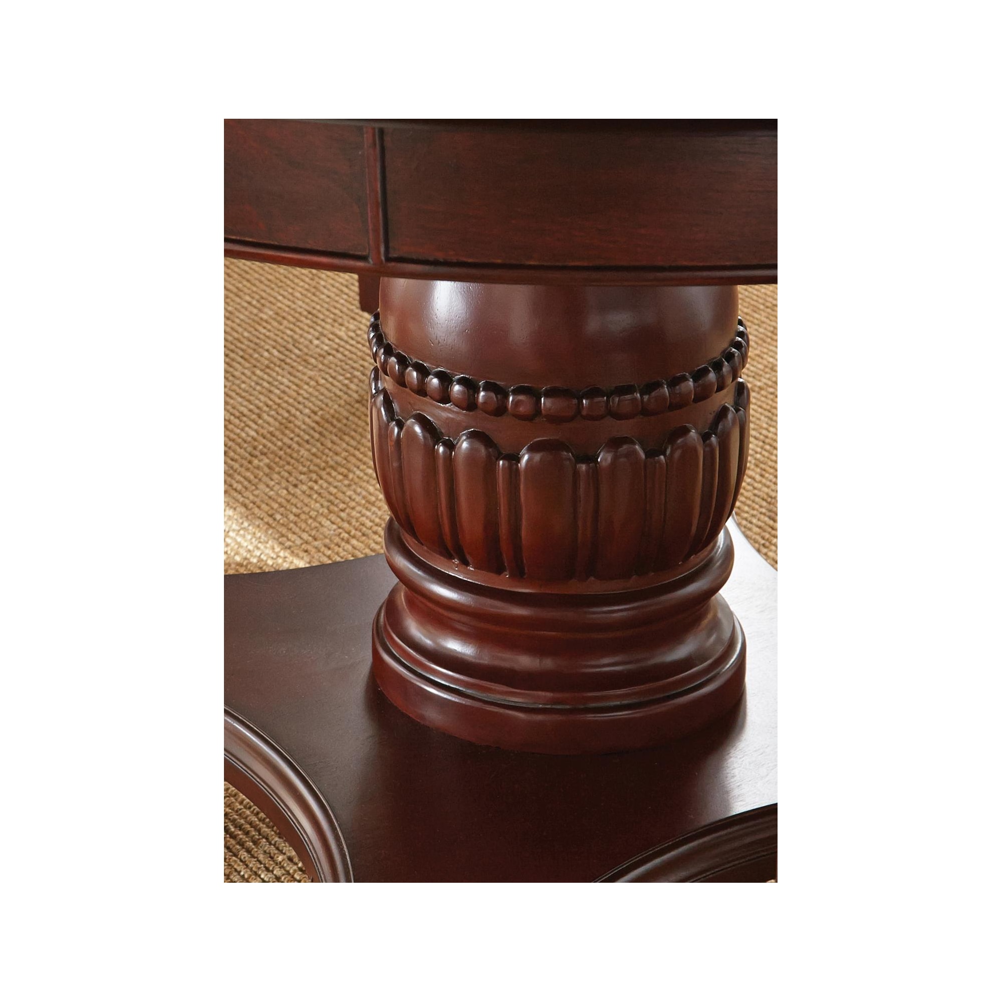 Steve Silver Tournament TU500ABx4 Round Game Table & Caster Arm Chair ...