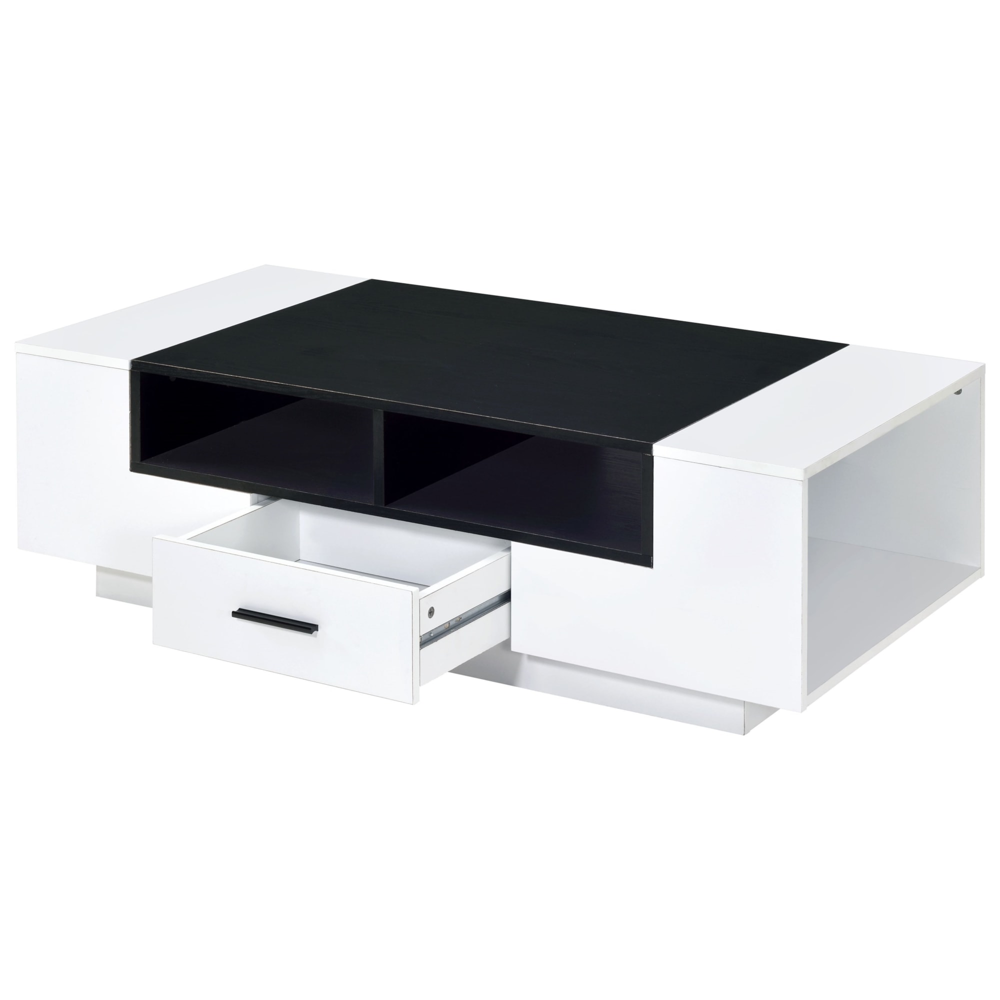 Acme Furniture Armour 83135 Contemporary Coffee Table with Open ...