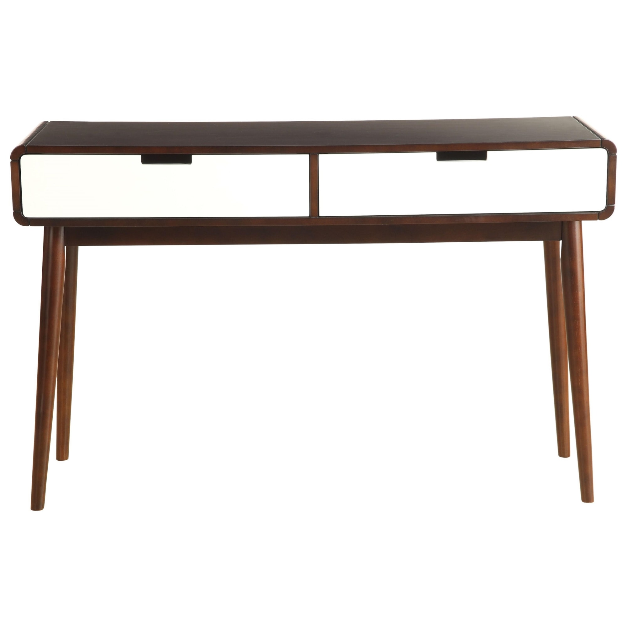 Acme Furniture Christa 82854 Mid-Century Sofa Table with 2 White ...
