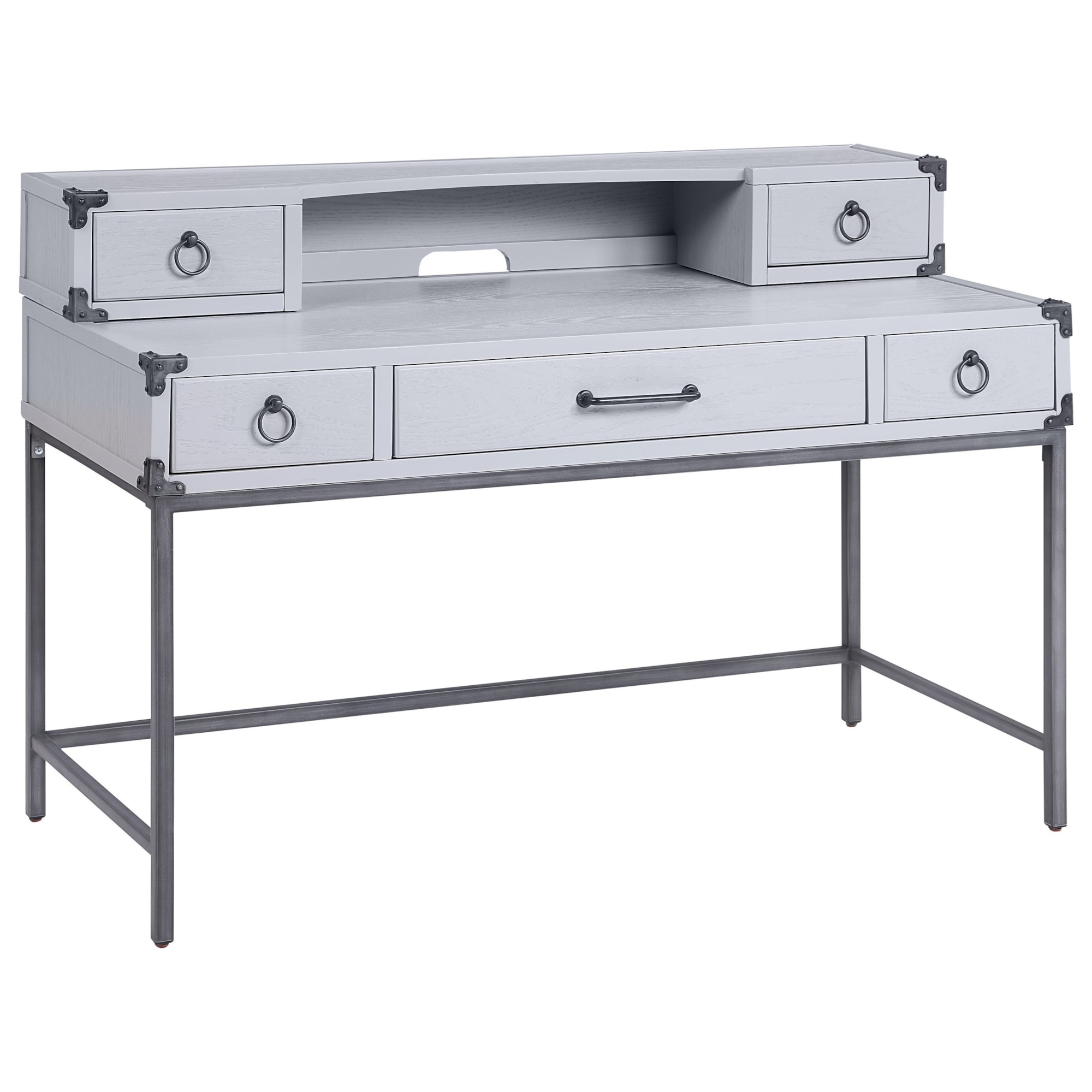 Acme Furniture Orchest 36142 Transitional Desk with Hutch | Del Sol ...