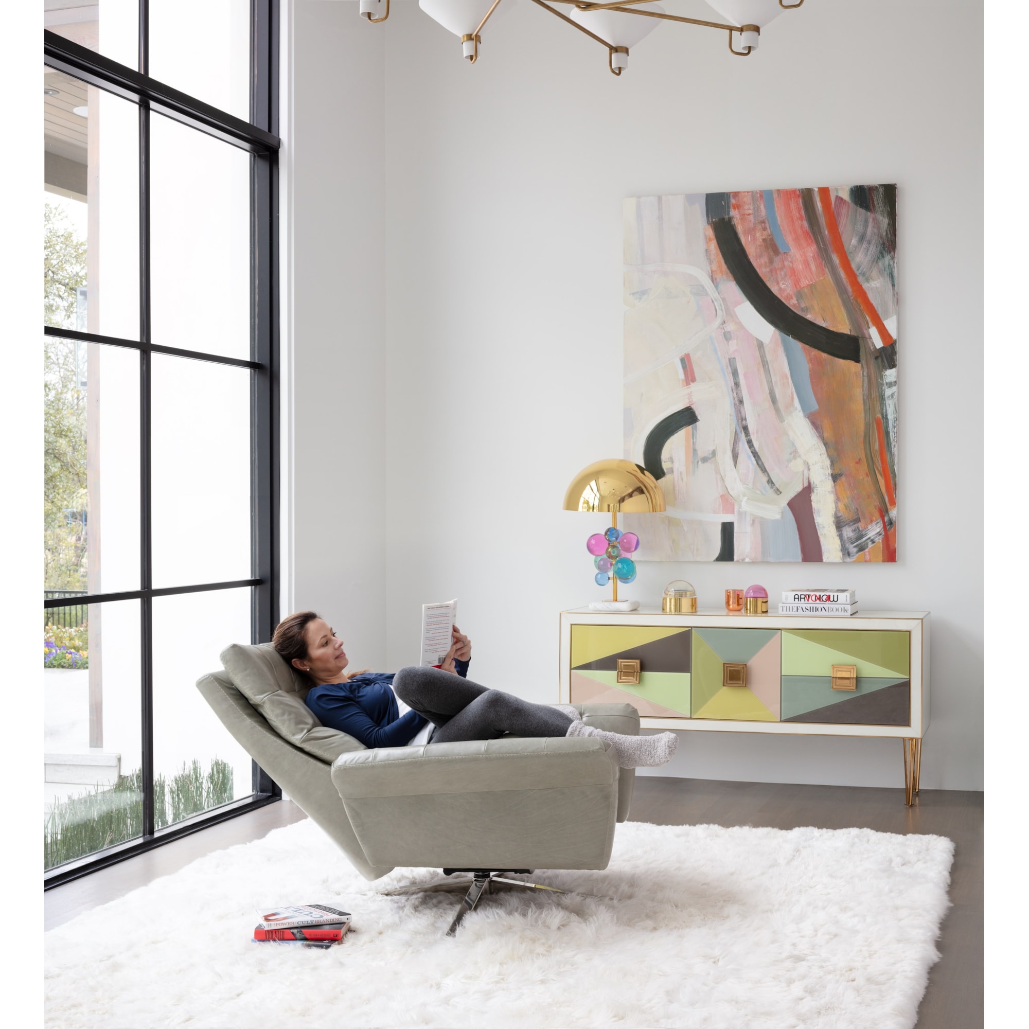 American Leather Pileus PLS-CHR-XL European-Style Fully Adjustable ...