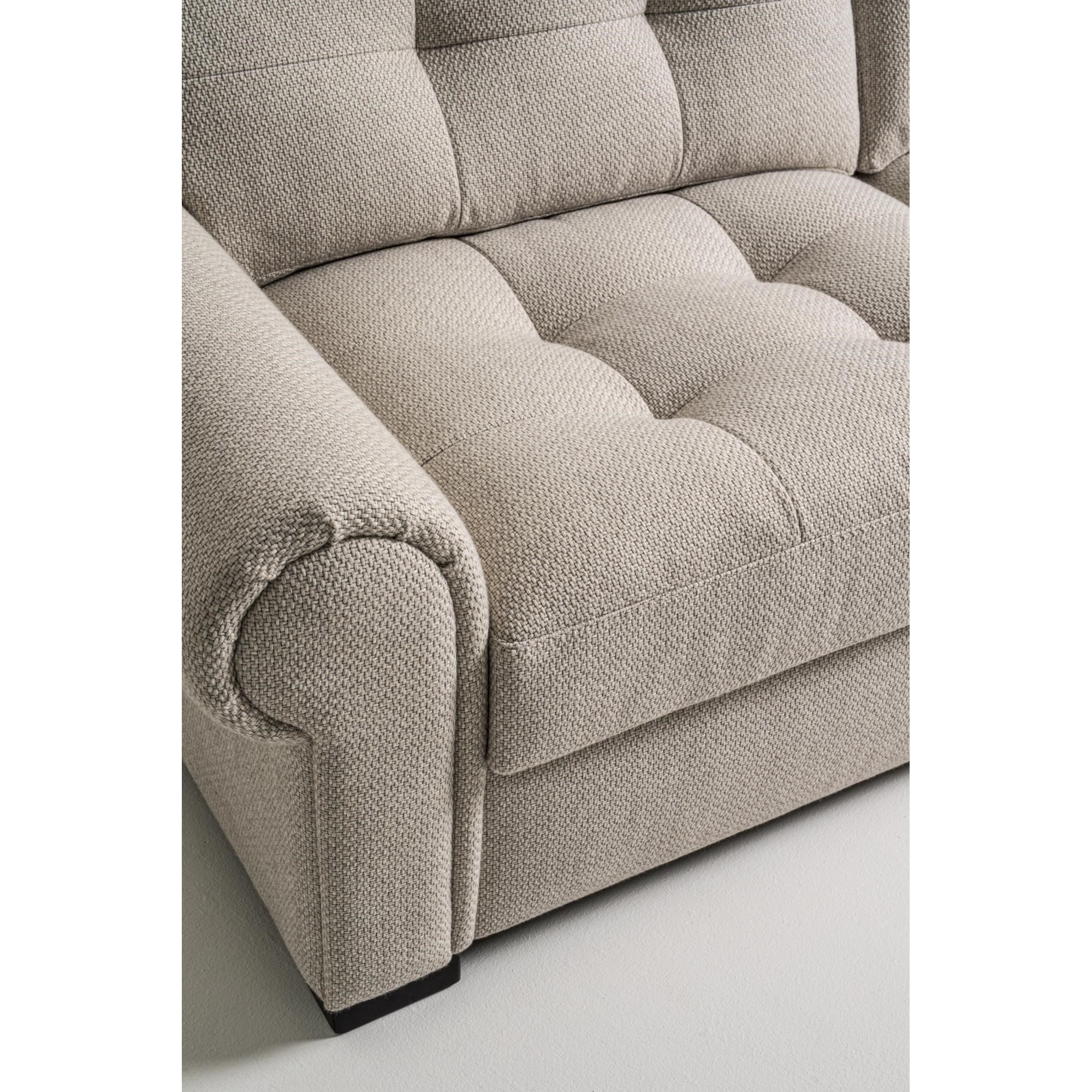 American Leather Shell SLL-SM2-ST Transitional Customizable 2-Seat Sofa ...