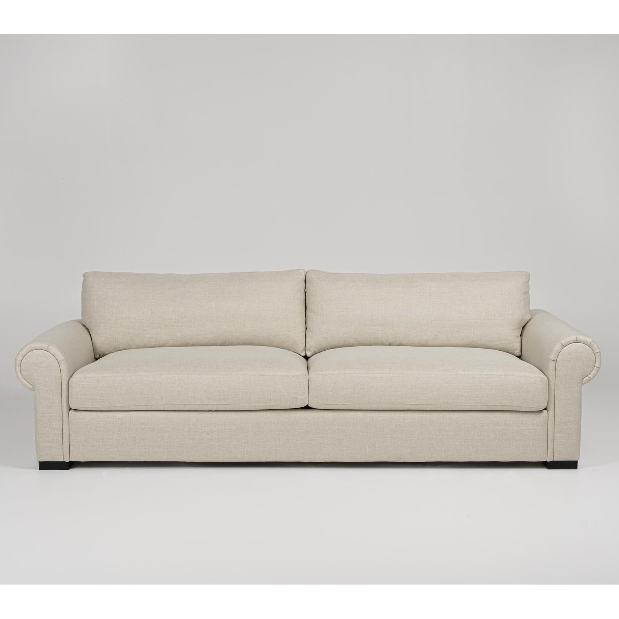 American Leather Shell SLL-SO2-ST Transitional Customizable 2-Seat Sofa ...