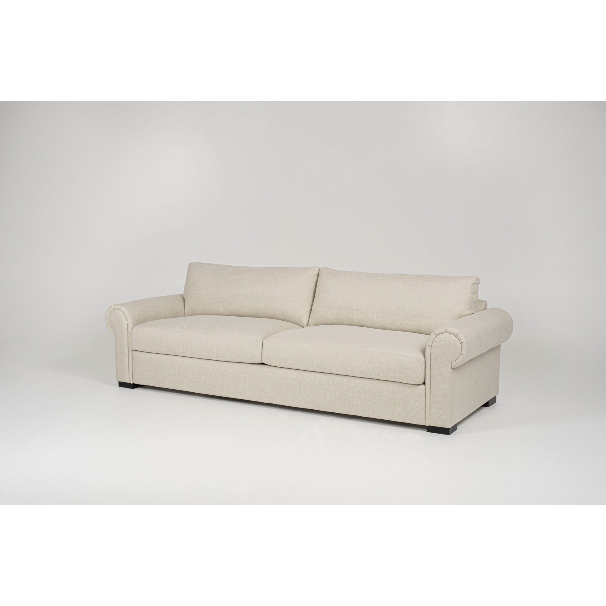 American Leather Shell SLL-SO2-ST Transitional Customizable 2-Seat Sofa ...