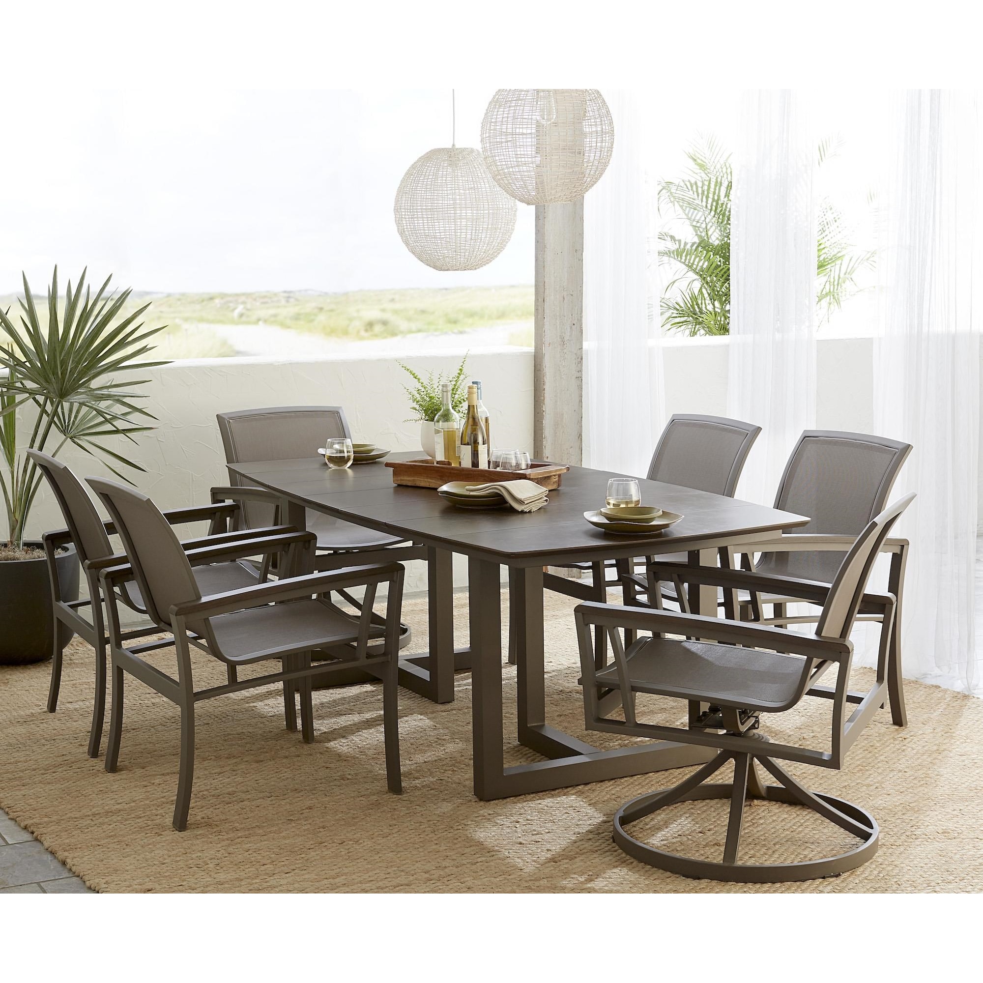 Alfresco Hampton 408624968 Outdoor Dining Table | Belfort Furniture ...