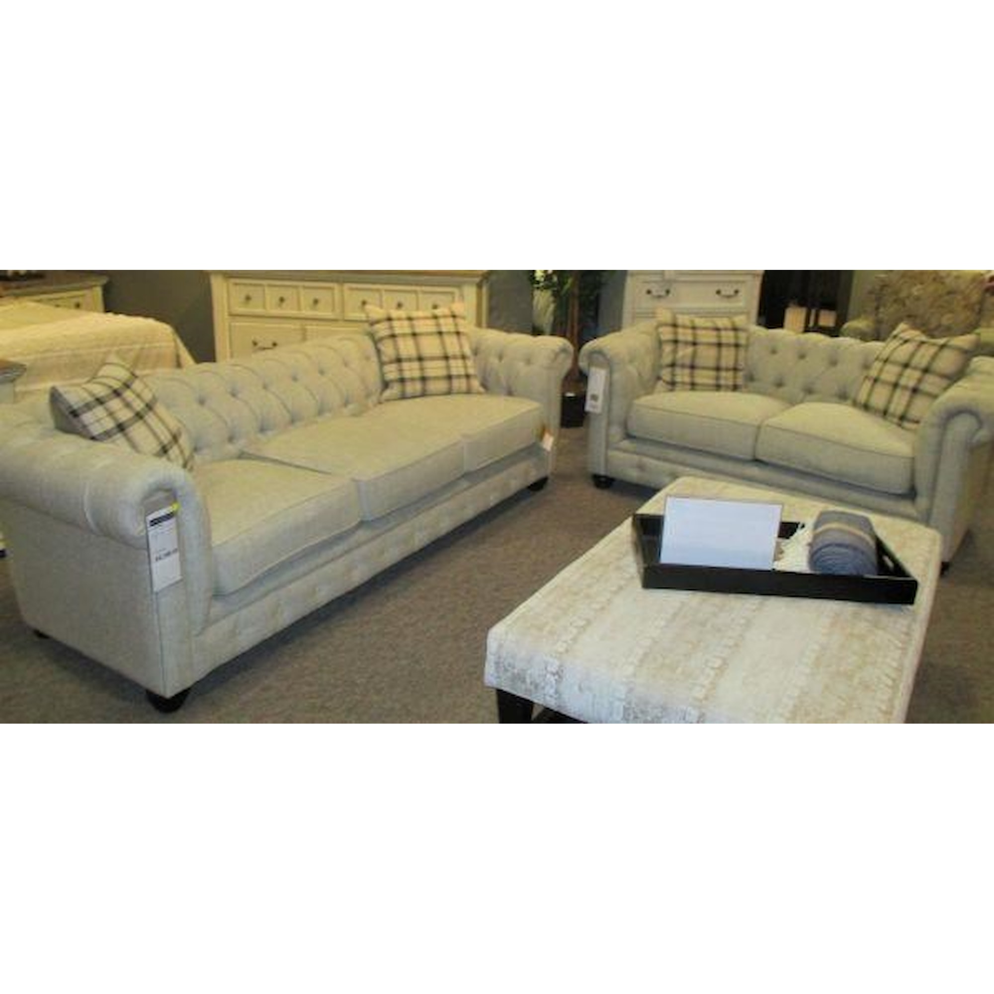 Aria Designs Abbington 419-01 Sofa And Loveseat | Stoney Creek ...