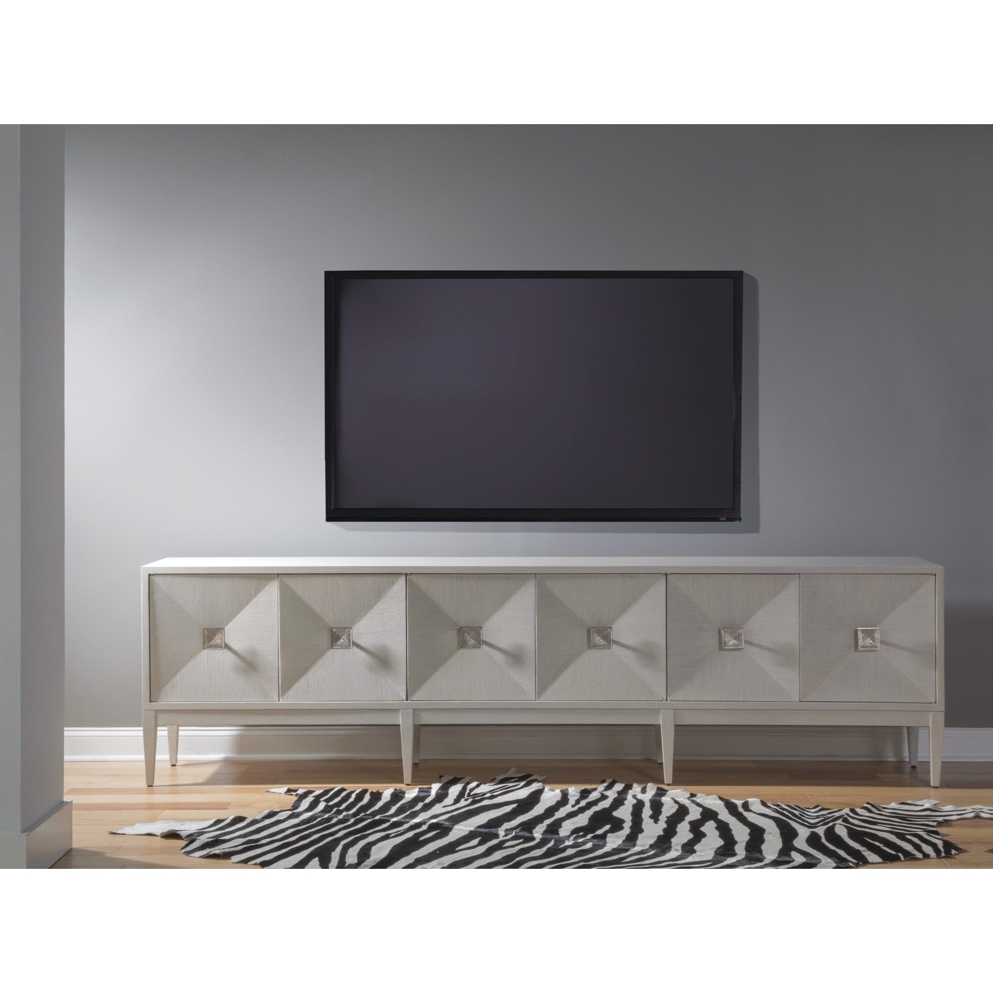 Artistica Logan 751118285 Contemporary Extra Long 108" TV Console with ...