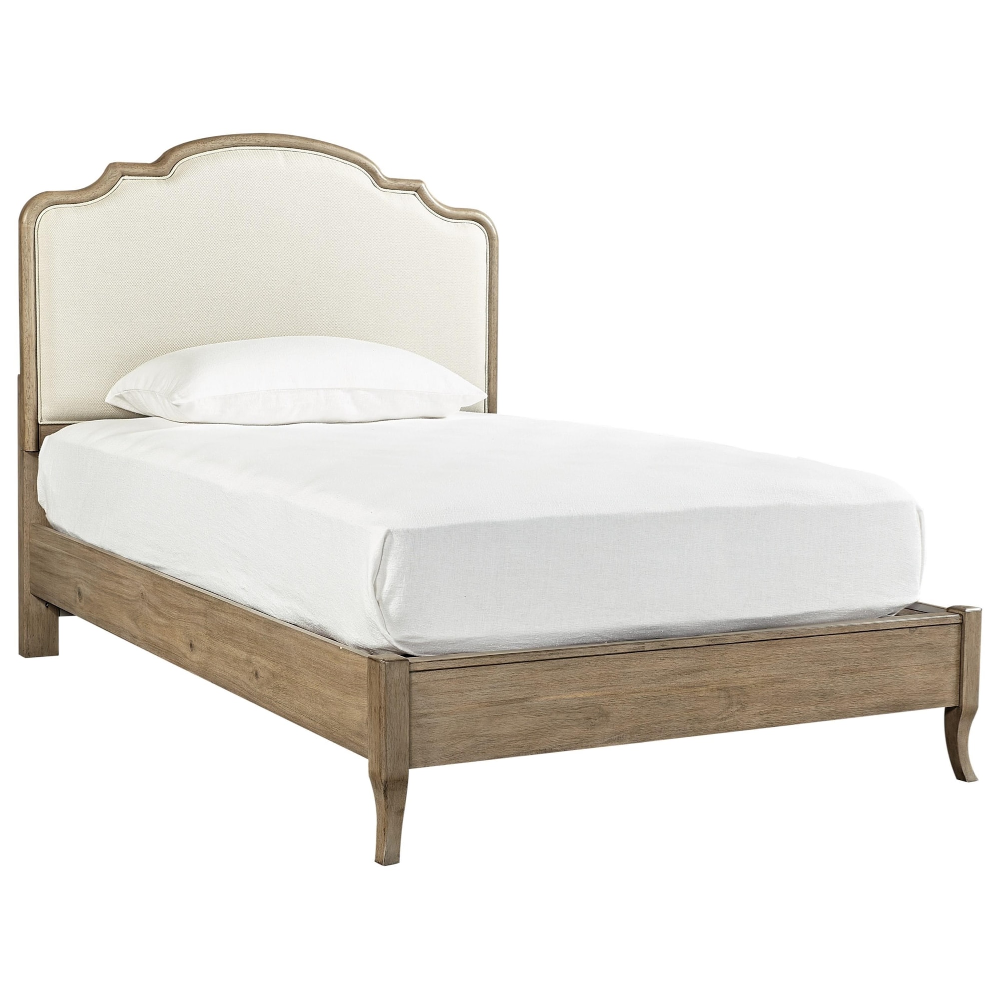 Aspenhome Provence I222-525/507/514 Casual Full Upholstered Panel Bed ...