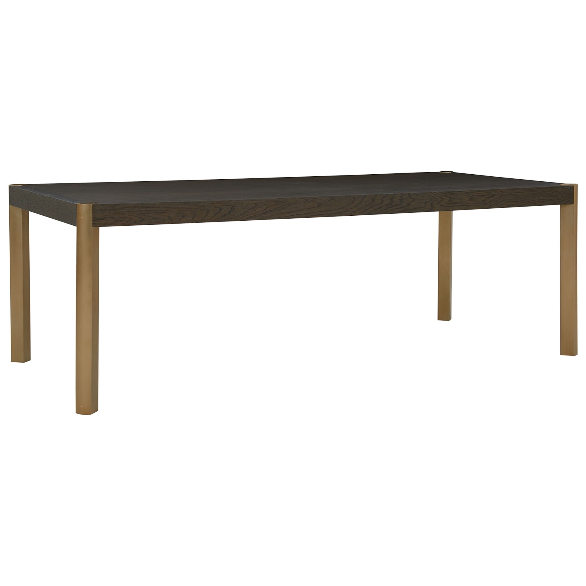 Bassett Modern - Astor and Rivoli 4523-4090 Contemporary 90" Dining Leg ...