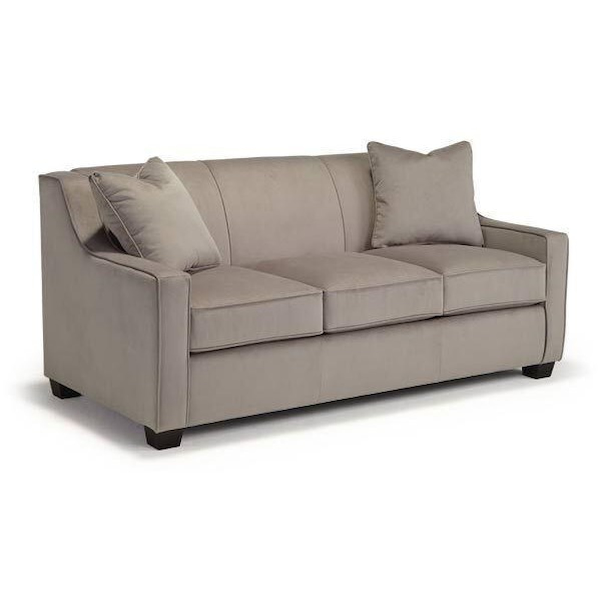 Best Home Furnishings Shannon QS20QEA QUEEN STATIONARY SOFA SLEEPER ...