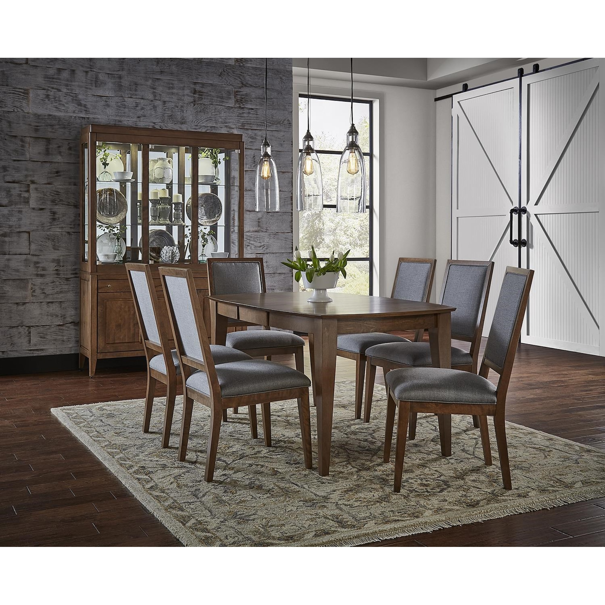 Canadel Pecan Washed 479576282 Dining Table | Belfort Furniture ...