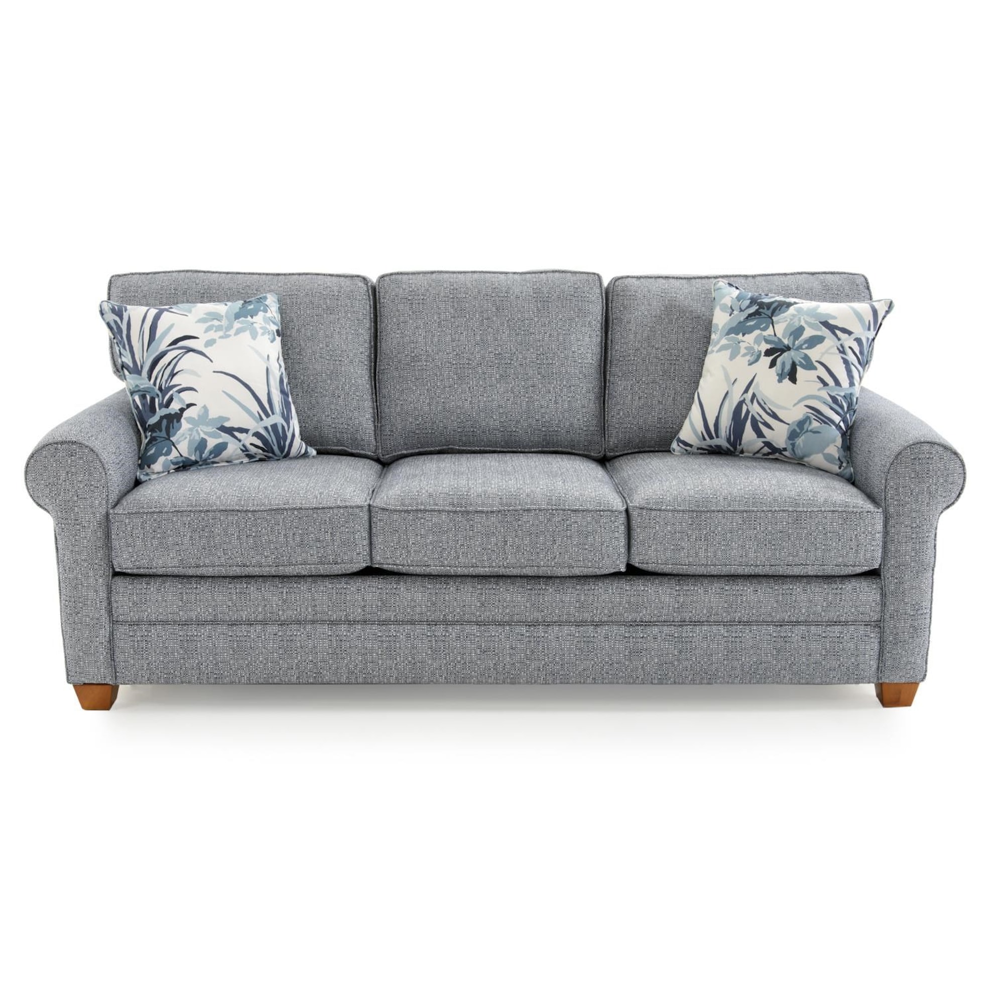 Capris Furniture 402 Q402 ALLOX OCEAN Casual Rolled Arm Sleeper Sofa ...