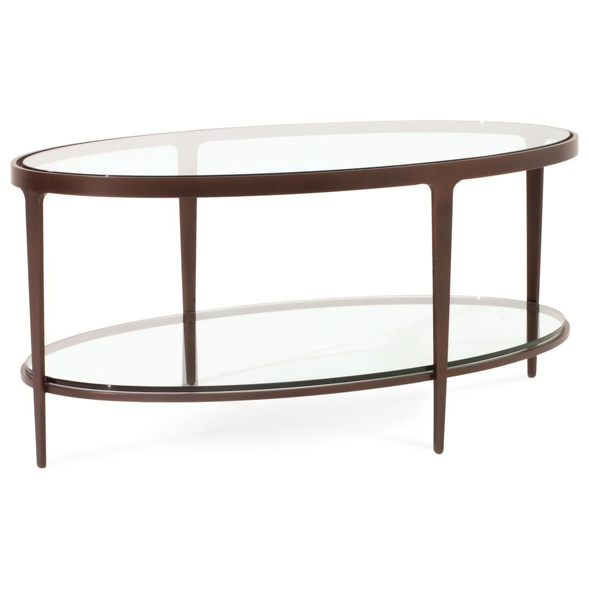 Charleston Forge Ellipse 613759147 Ellipse Oval Cocktail Table | Baer's ...