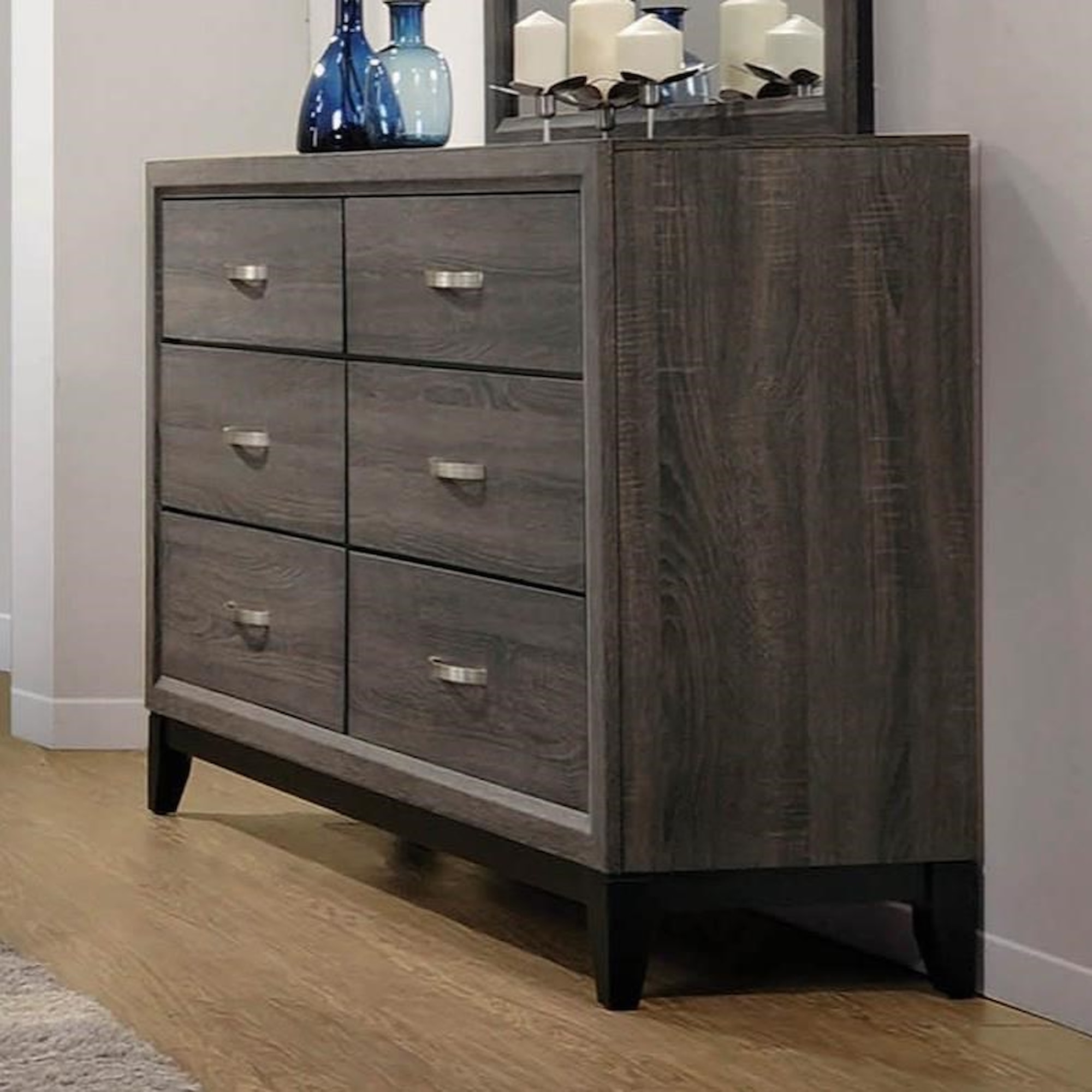 Coaster Watson 212423 Contemporary Dresser with 6 Drawers | A1 ...