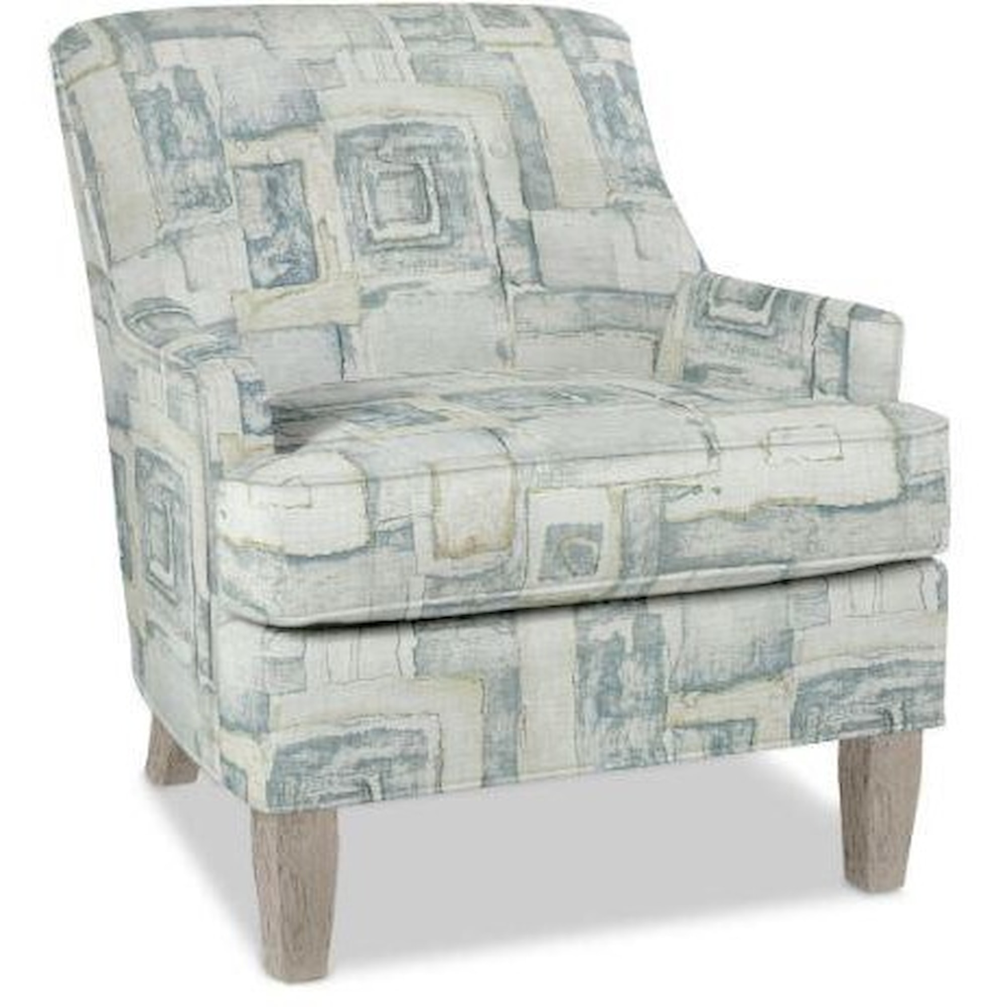 Craftmaster 021410bd 375214101 Transitional Accent Chair With Button