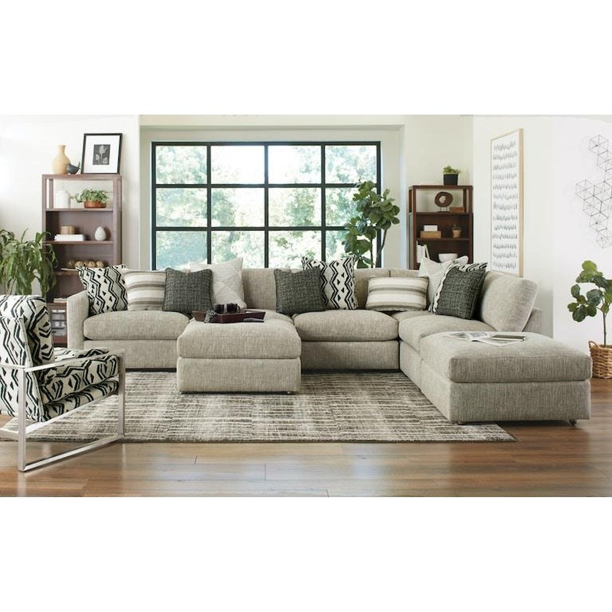 Craftmaster Crystal 7927-O2 Modular Sectional | Belfort Furniture ...