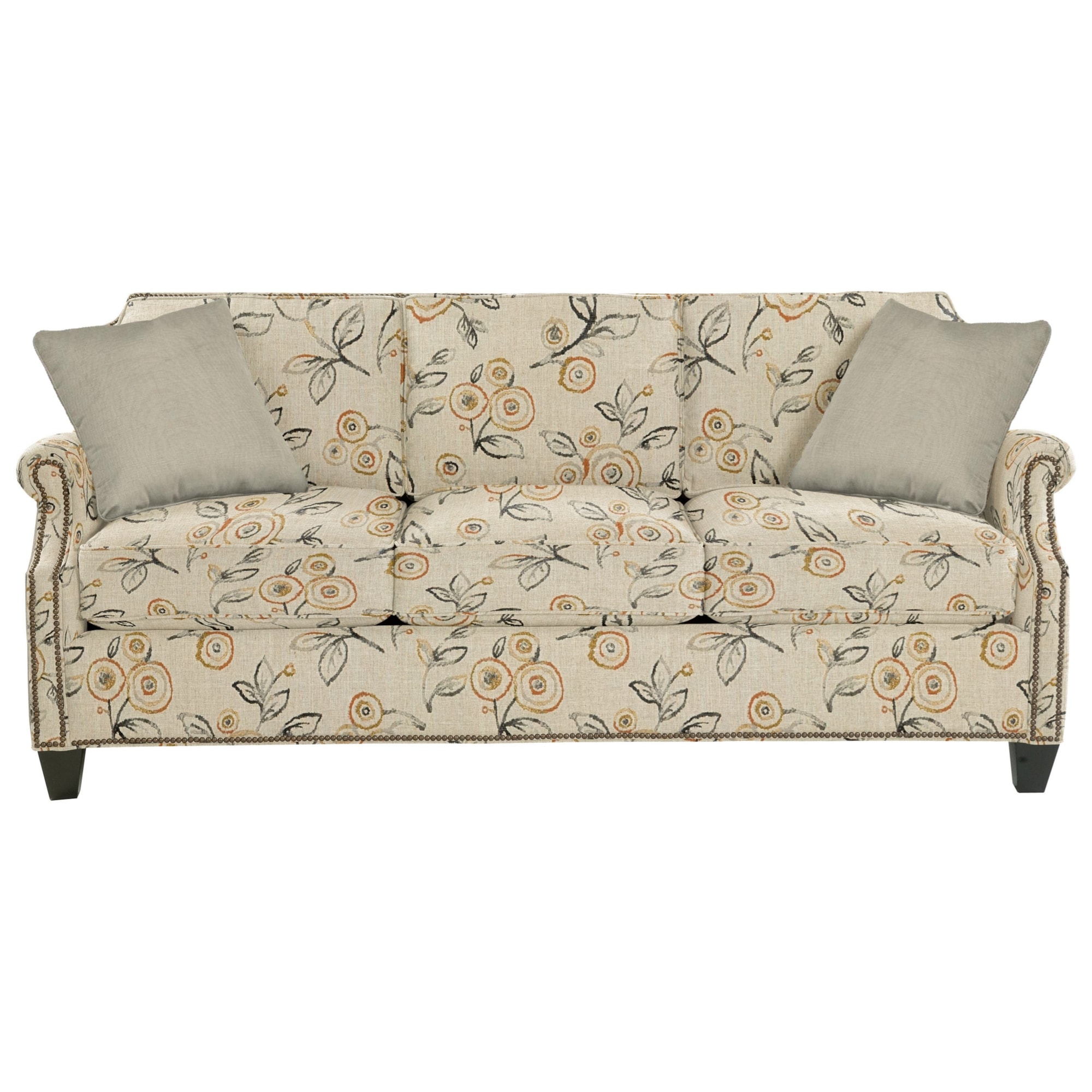 Craftmaster 9383 938350 Transitional Sofa with Clipped Corner Shape and ...