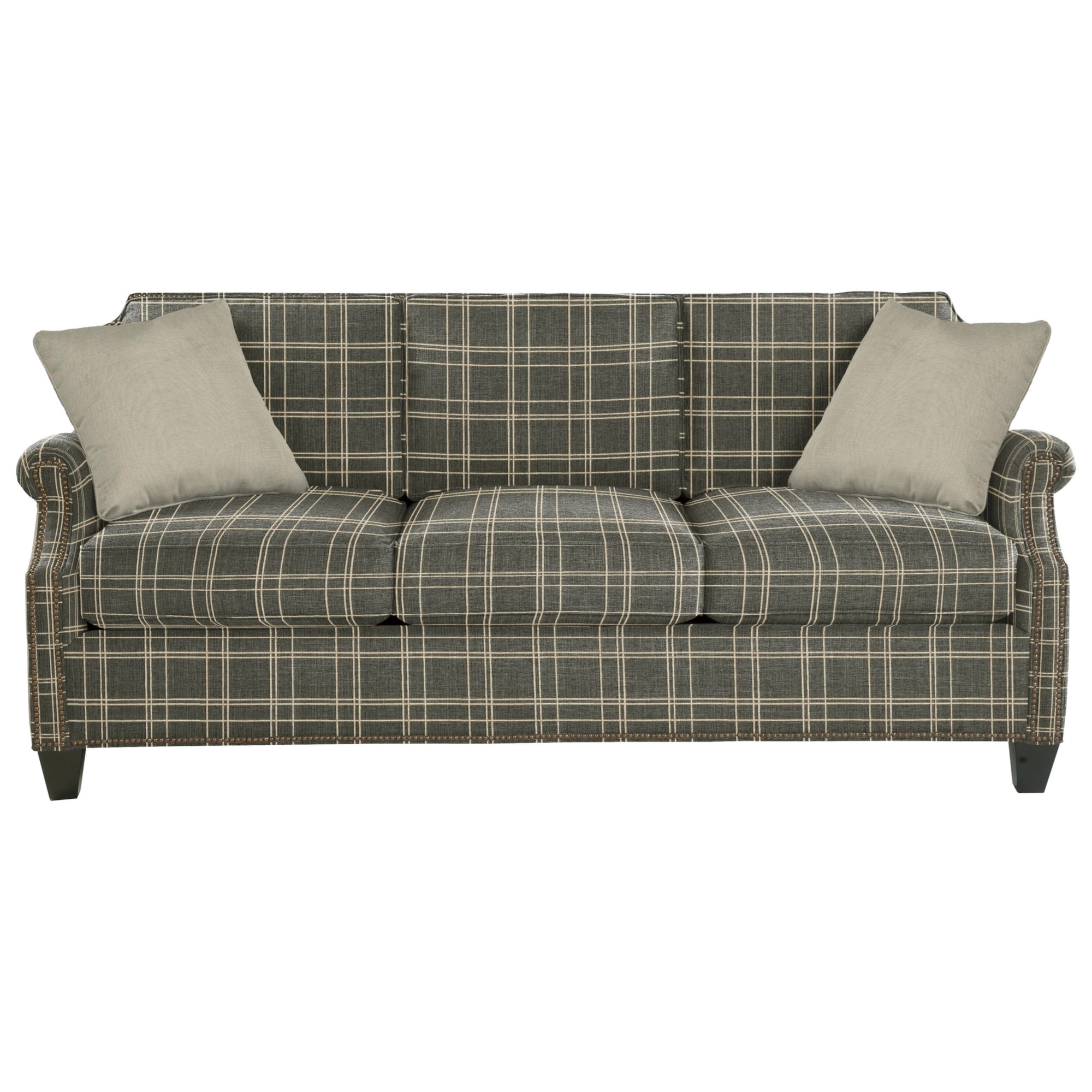Craftmaster Reed 938350 Transitional Sofa with Clipped Corner Shape and ...