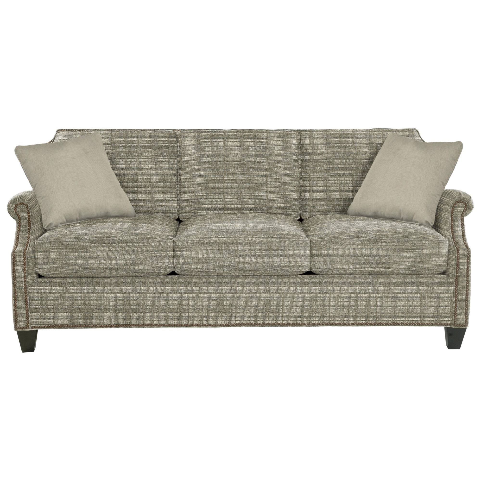Craftmaster 9383 938350 Transitional Sofa with Clipped Corner Shape and ...