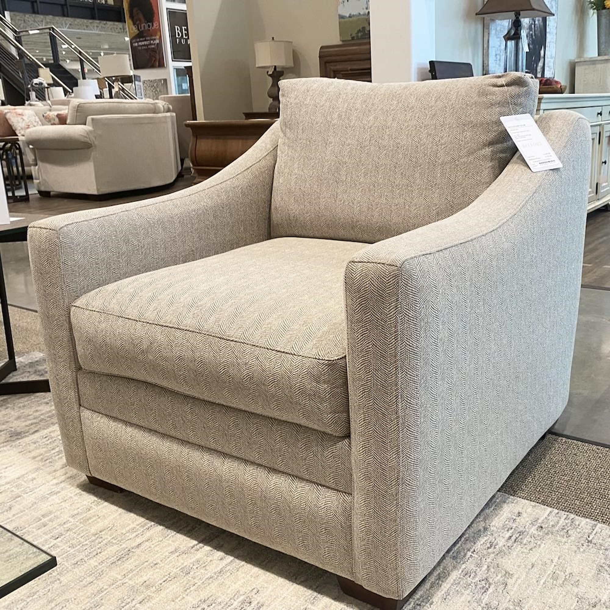 Craftmaster F9 Design Options 253117311 Chair w/ Track Arm | Belfort ...