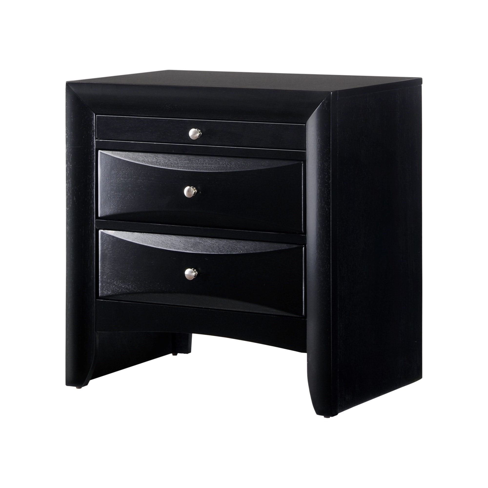 Crown Mark Emily B4280-2 Contemporary 2 Drawer Nightstand | Royal ...