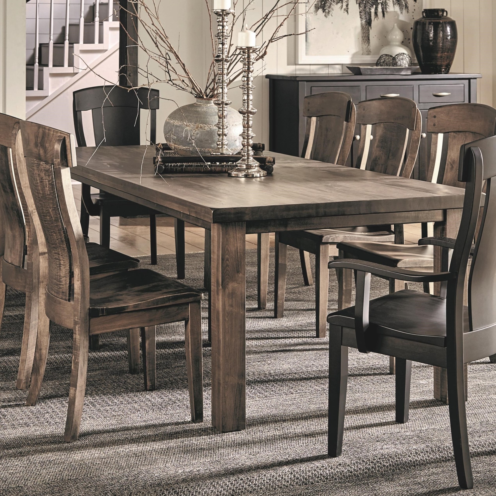 Daniel's Amish Eastchester 410942536 Solid Wood Dining Table | Belfort ...
